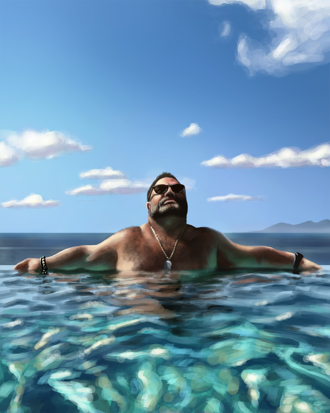 ArtStation - Pool Bear