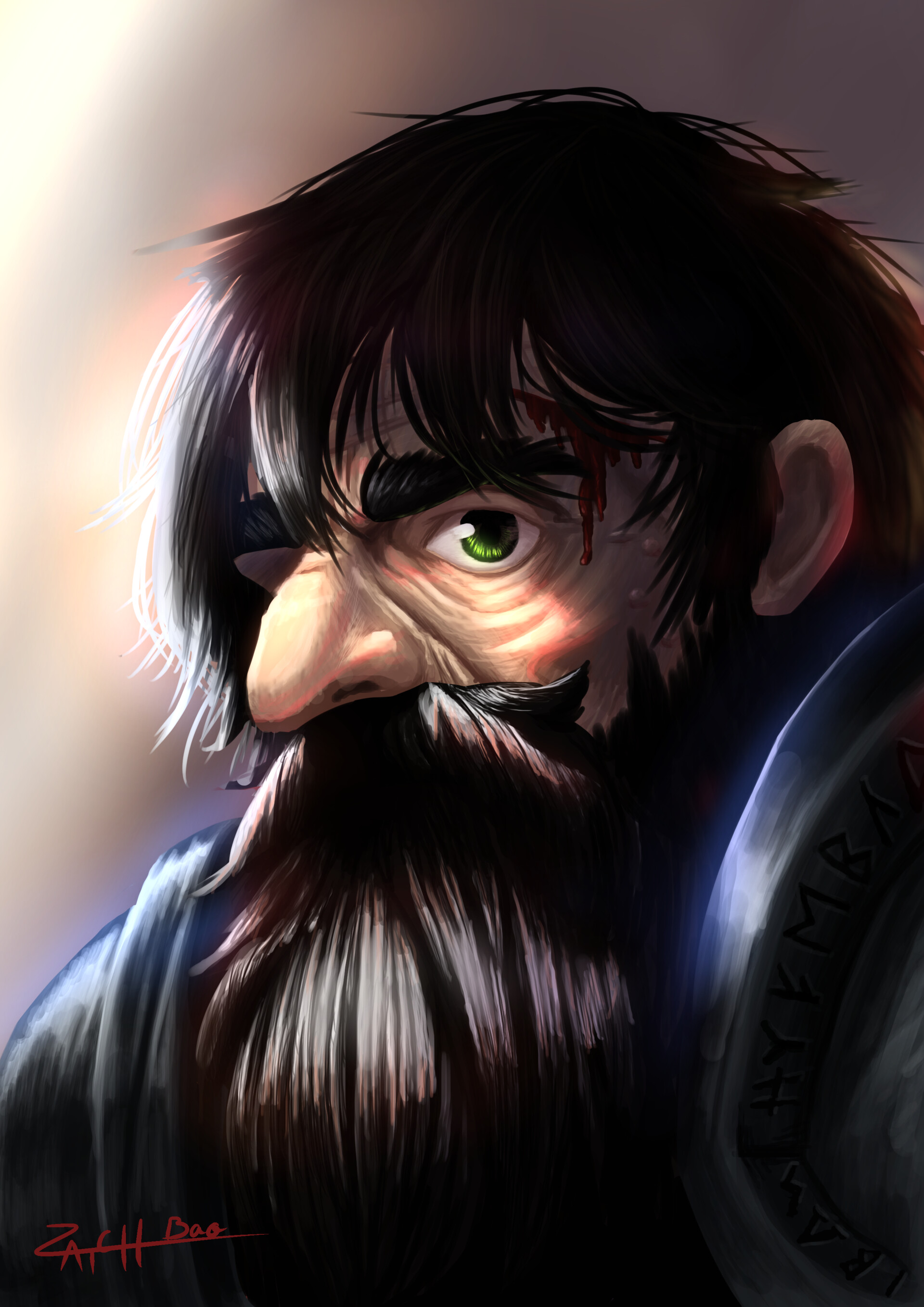 ArtStation - Dwarf portrait