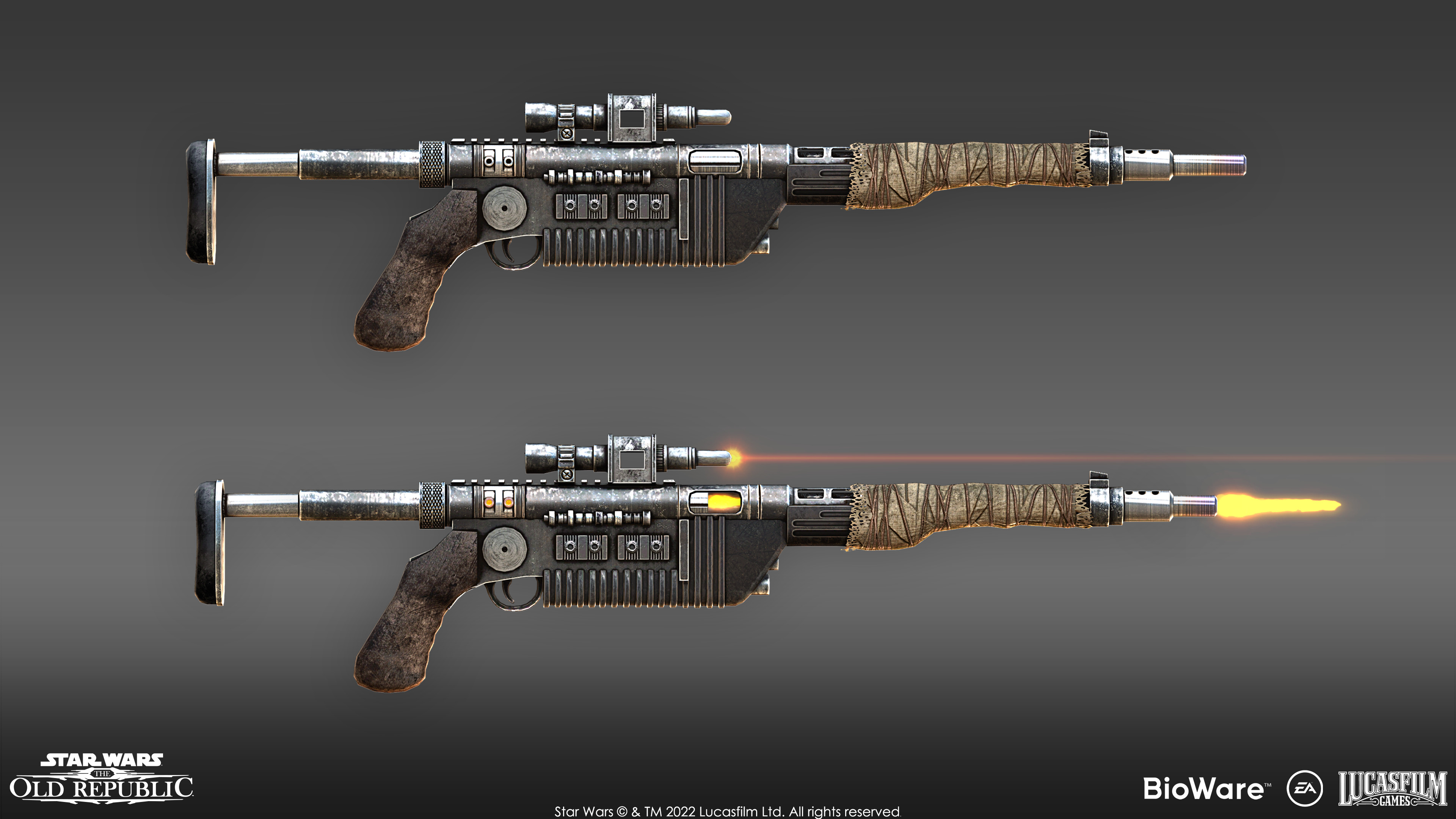 Tanner Hartman - Star Wars: The Old Republic - Frontiersmen's Blaster Rifle