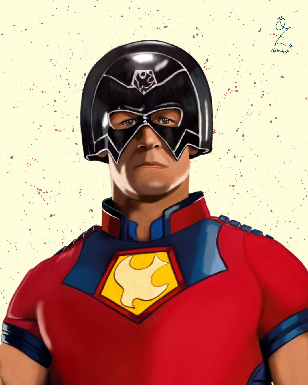 ArtStation - Peacemaker drawing by Oz Galeano