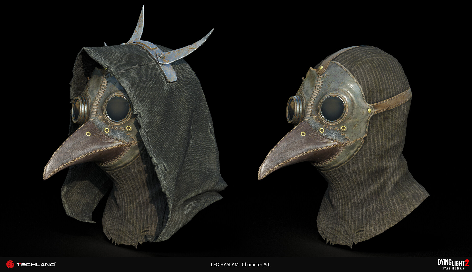 Leo Haslam - Dying Light 2 Stay Human: Renegade Leader Plague Doctor Mask