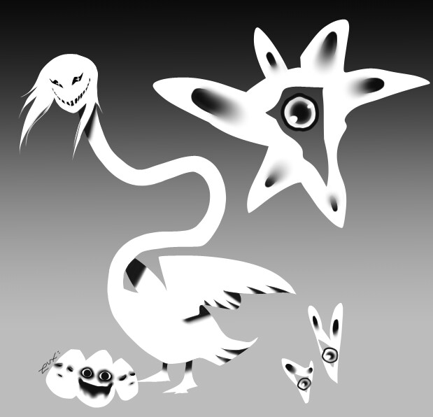 Odette Strider - Liminal Space Creatures