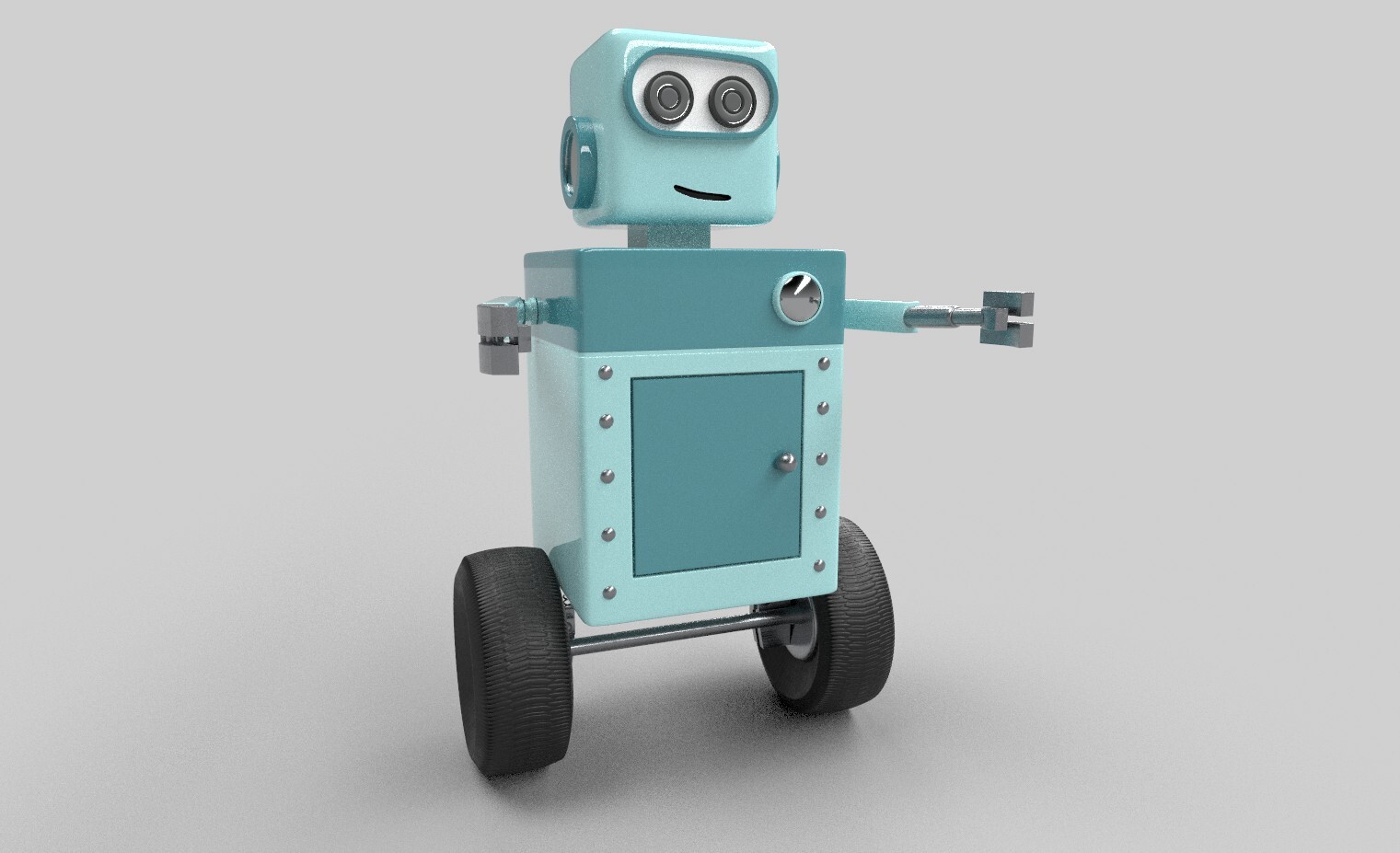 ArtStation - Wheels the Robot