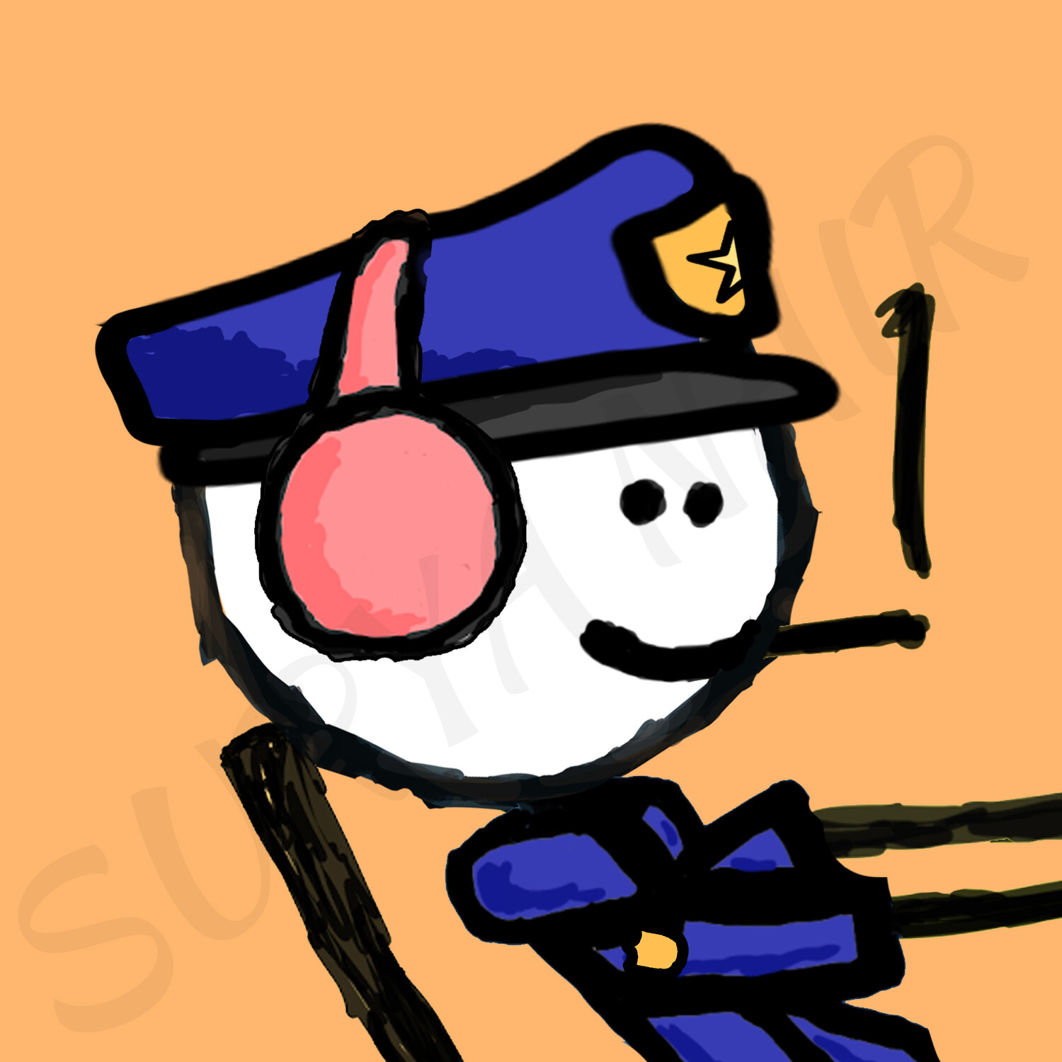 Surya Nair - NFT - Police mfers