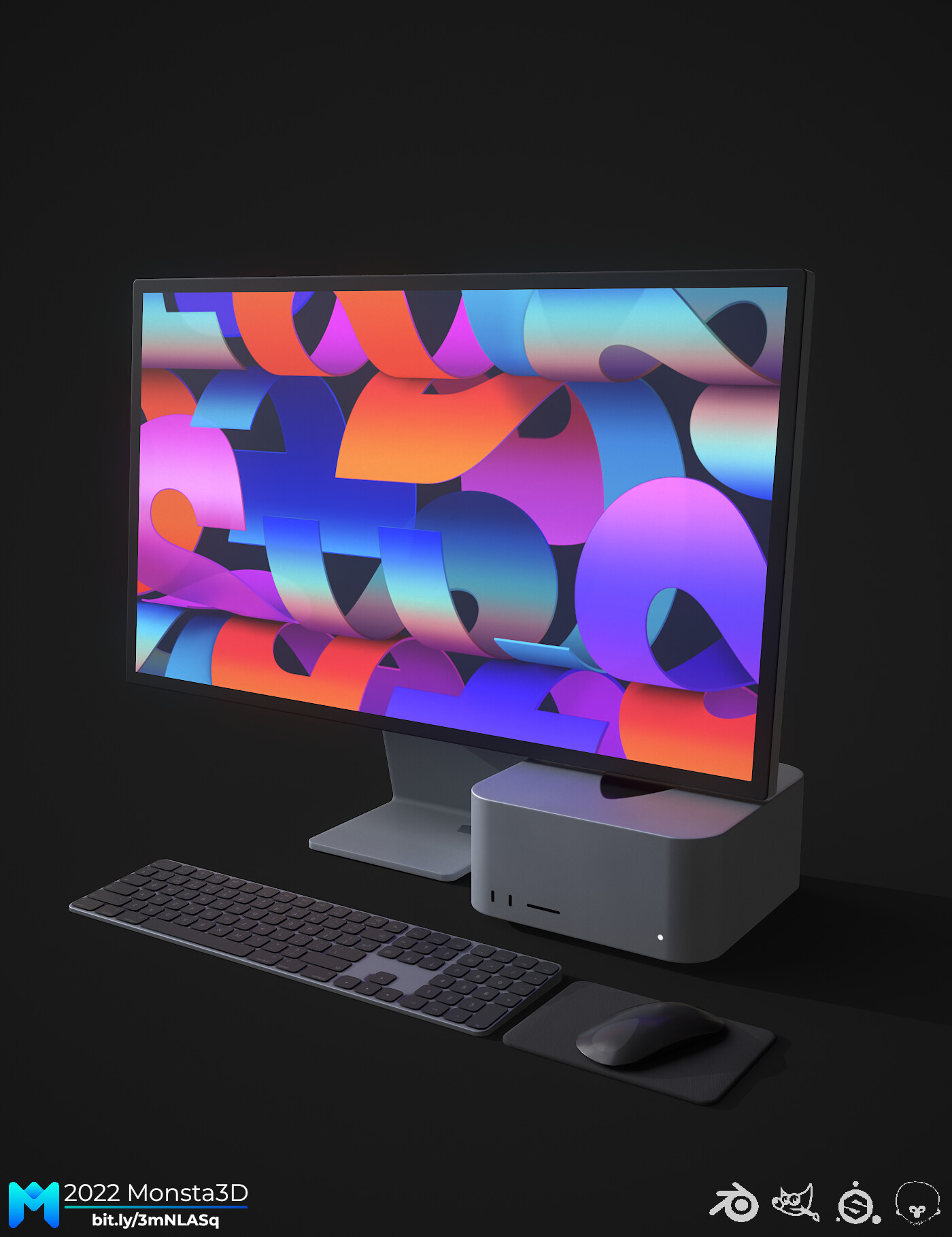 ArtStation - 2022 computer game asset