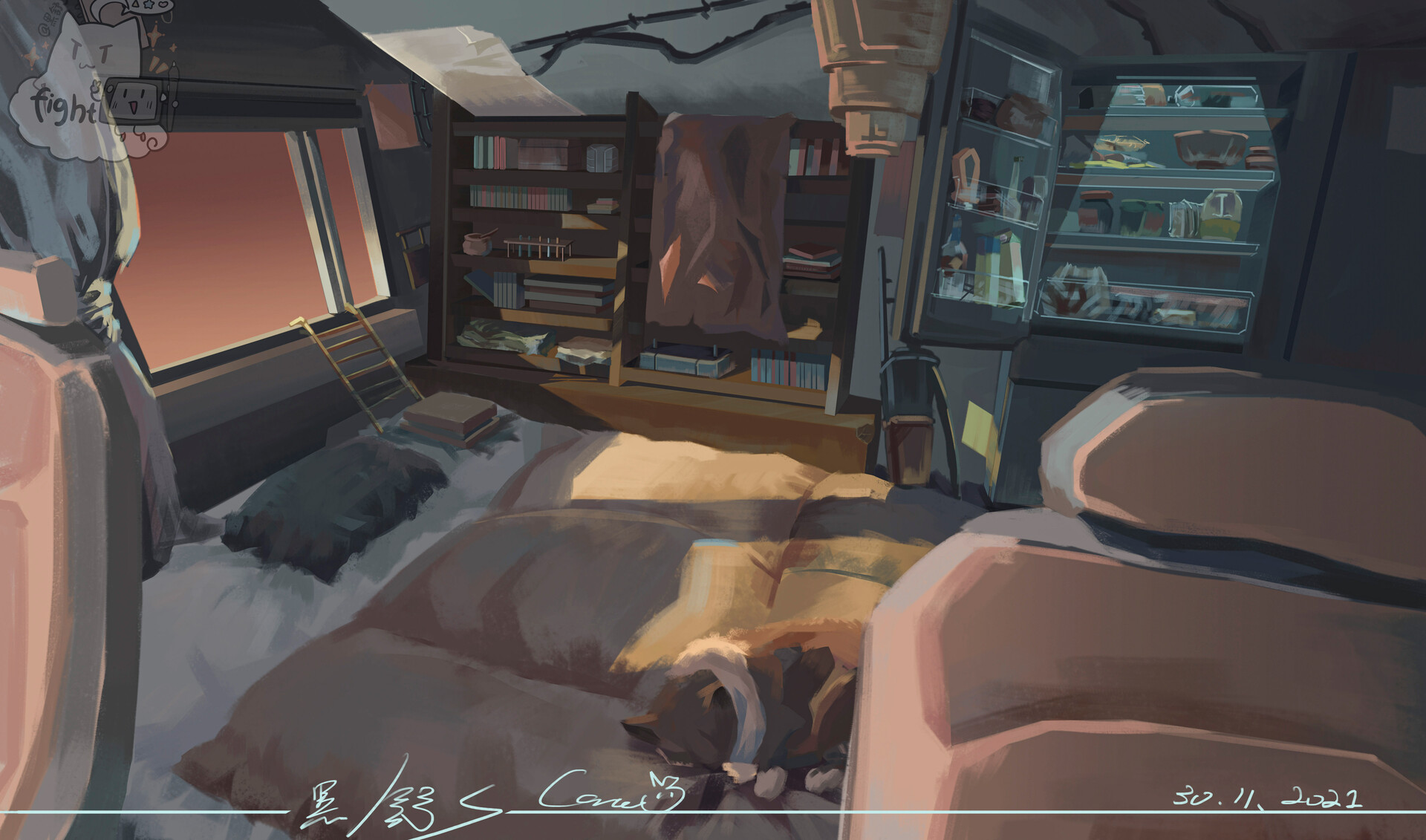 ArtStation - RV Inside