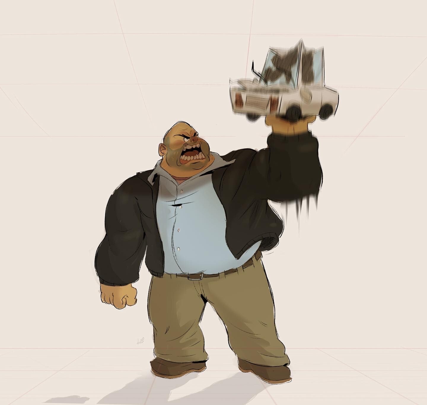 ArtStation - Sad car