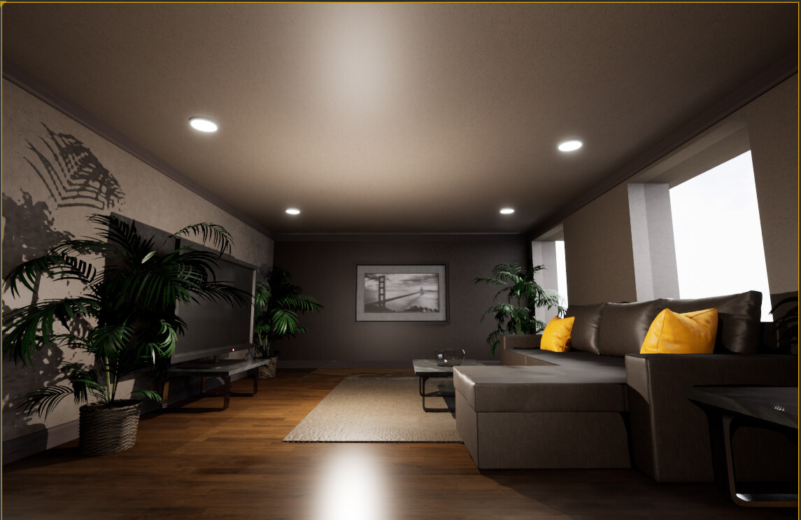 ArtStation - ArchViz - Living Room - Unreal Engine 4.27