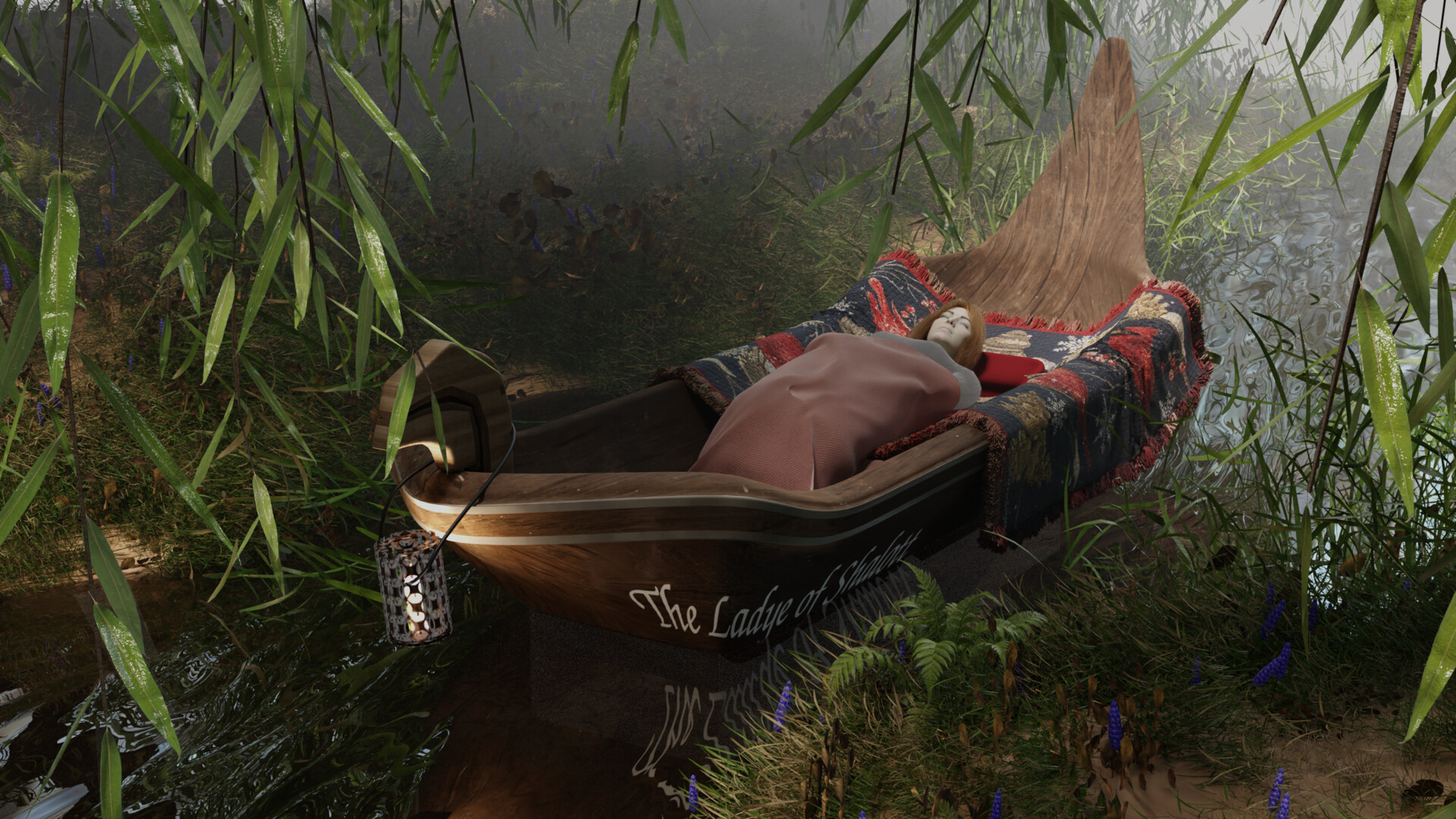 ArtStation - Elaine of Astolat