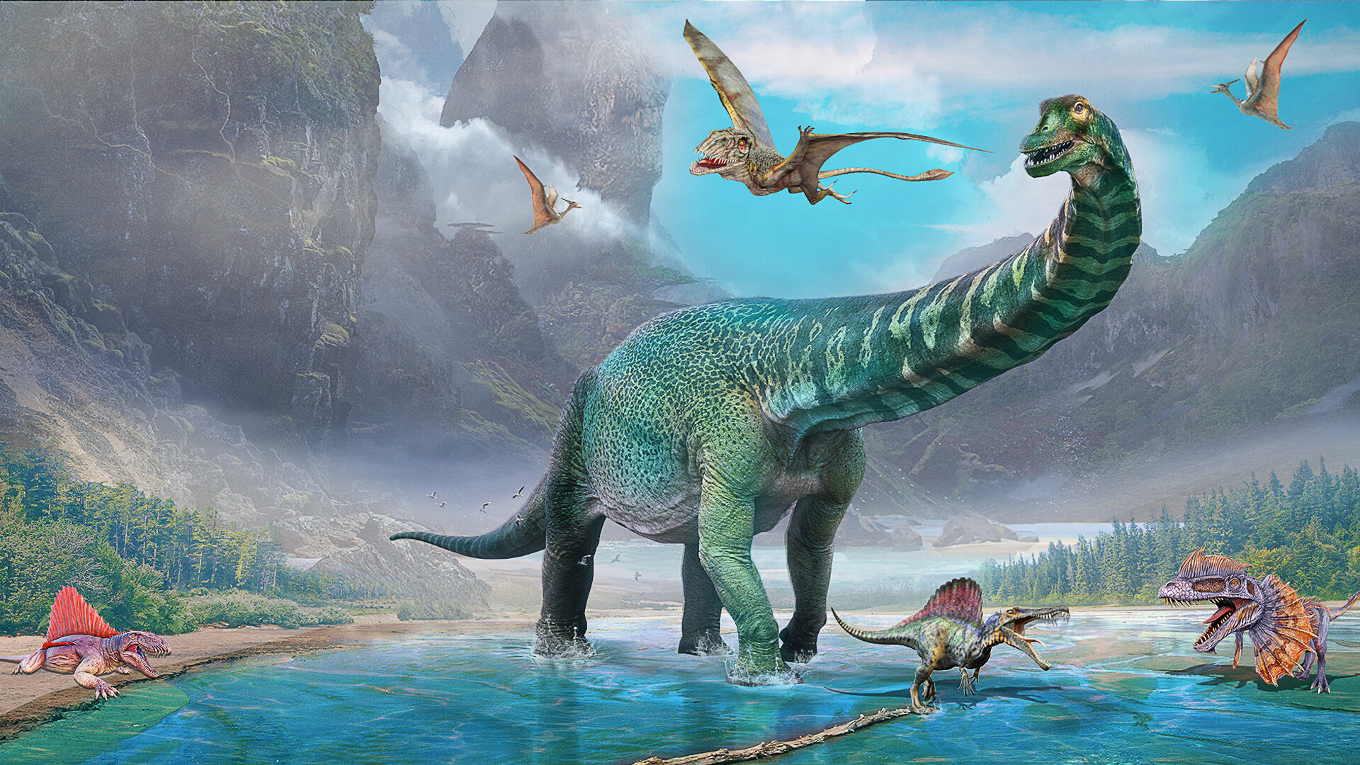 ArtStation - Dinosaur World