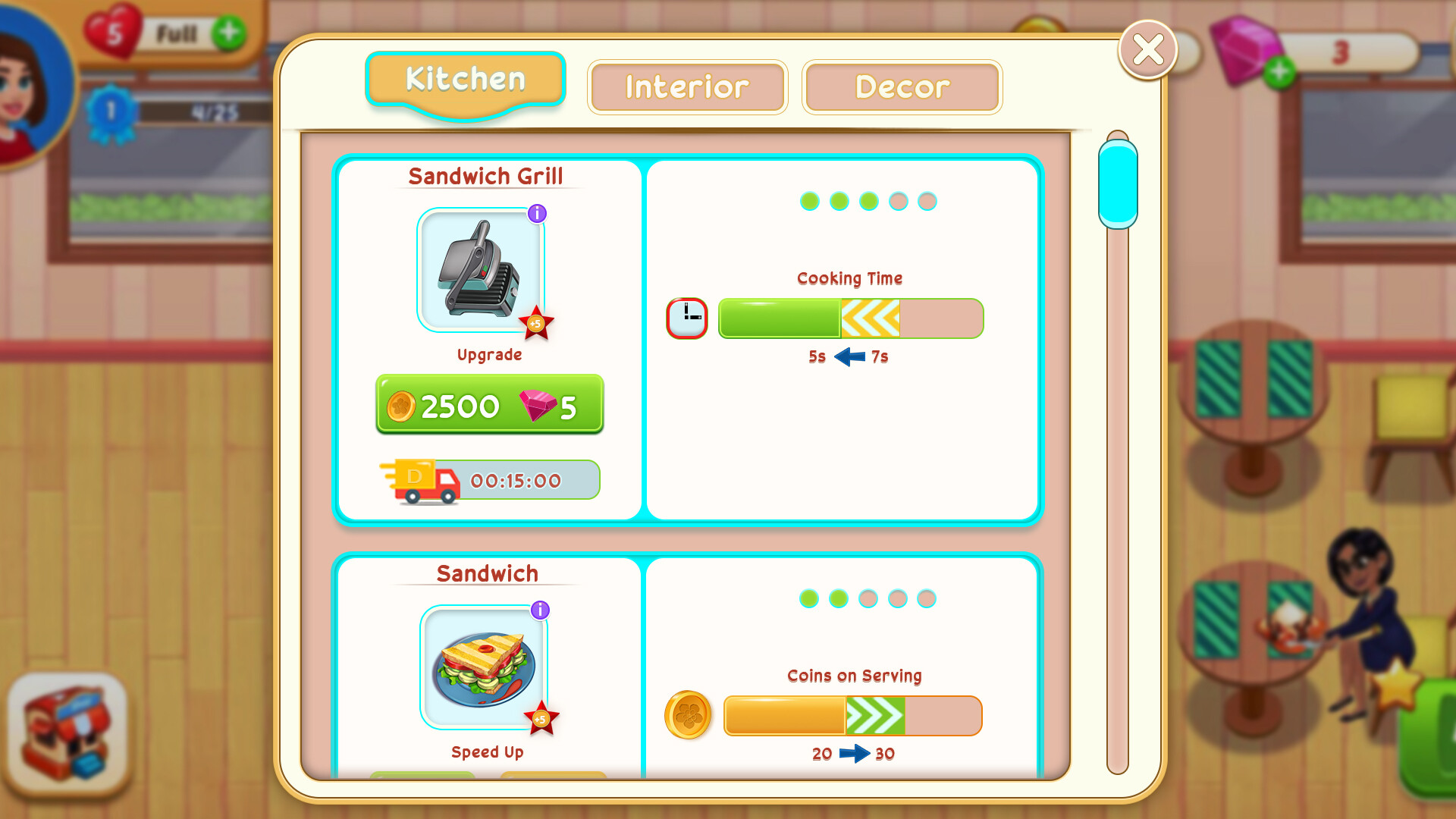 ArtStation - Cooking Came UI Design