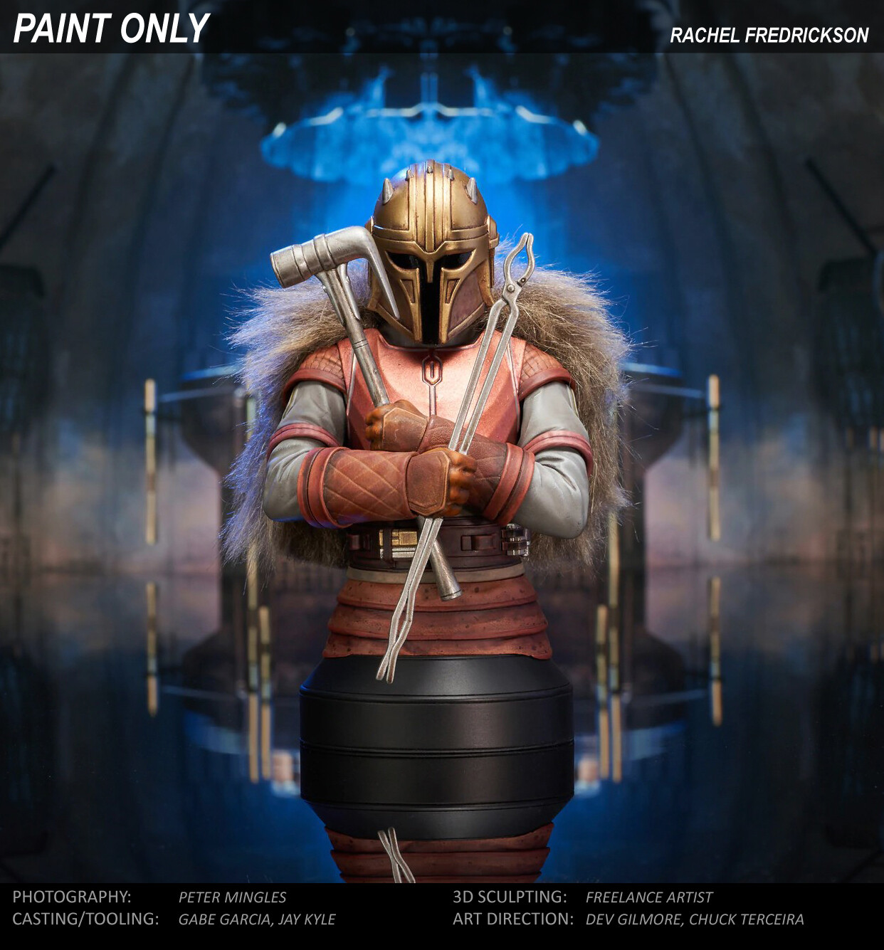 ArtStation - PAINTED PROTOTYPE - Armorer Minibust for DST/Gentle Giant