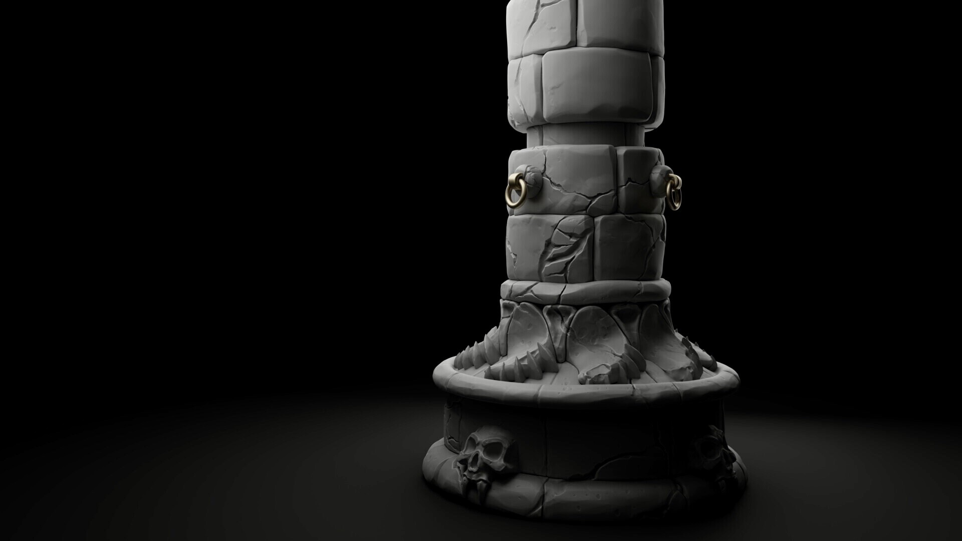 ArtStation - Stylized Pillar