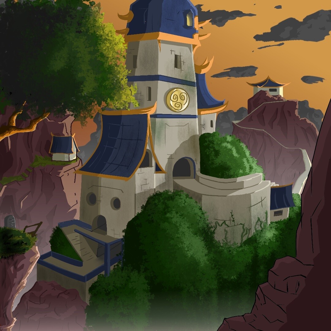 ArtStation - Eastern Air Temple