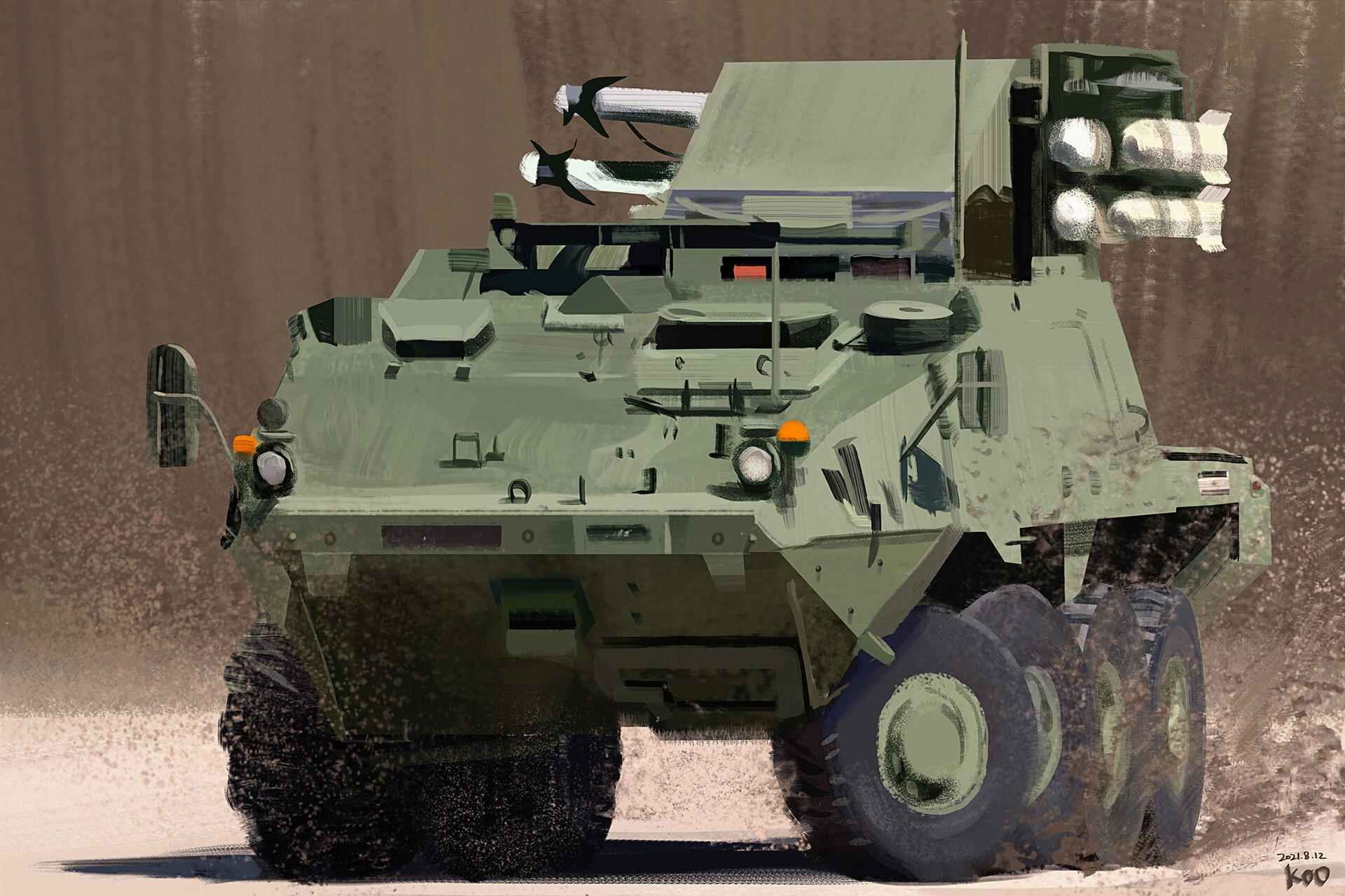ArtStation - daily APC study