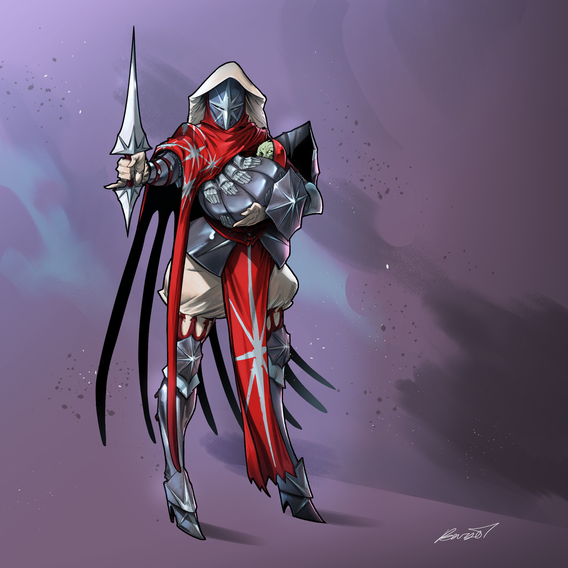 ArtStation - Knight of the Homunculus