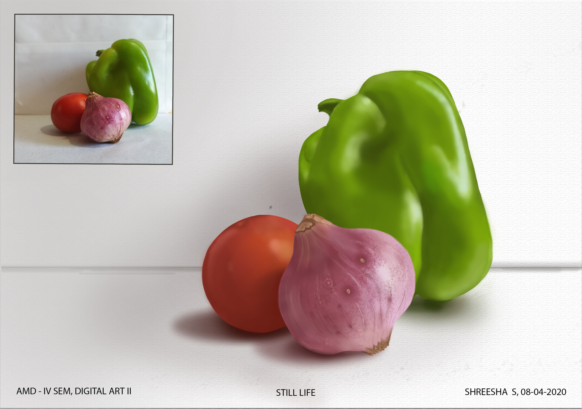 ArtStation - Still Life Digital Art