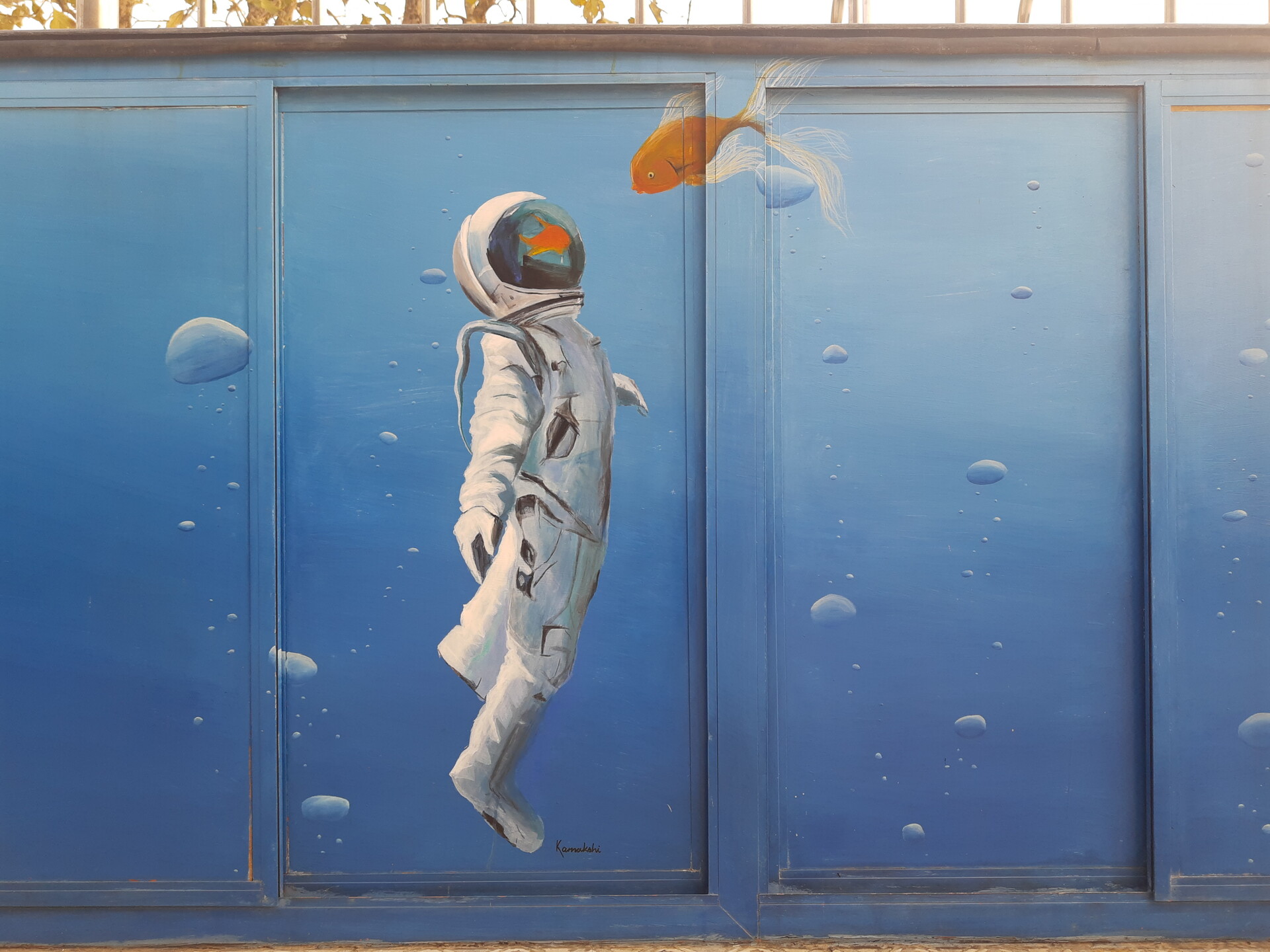 Astronaut Goldfish
