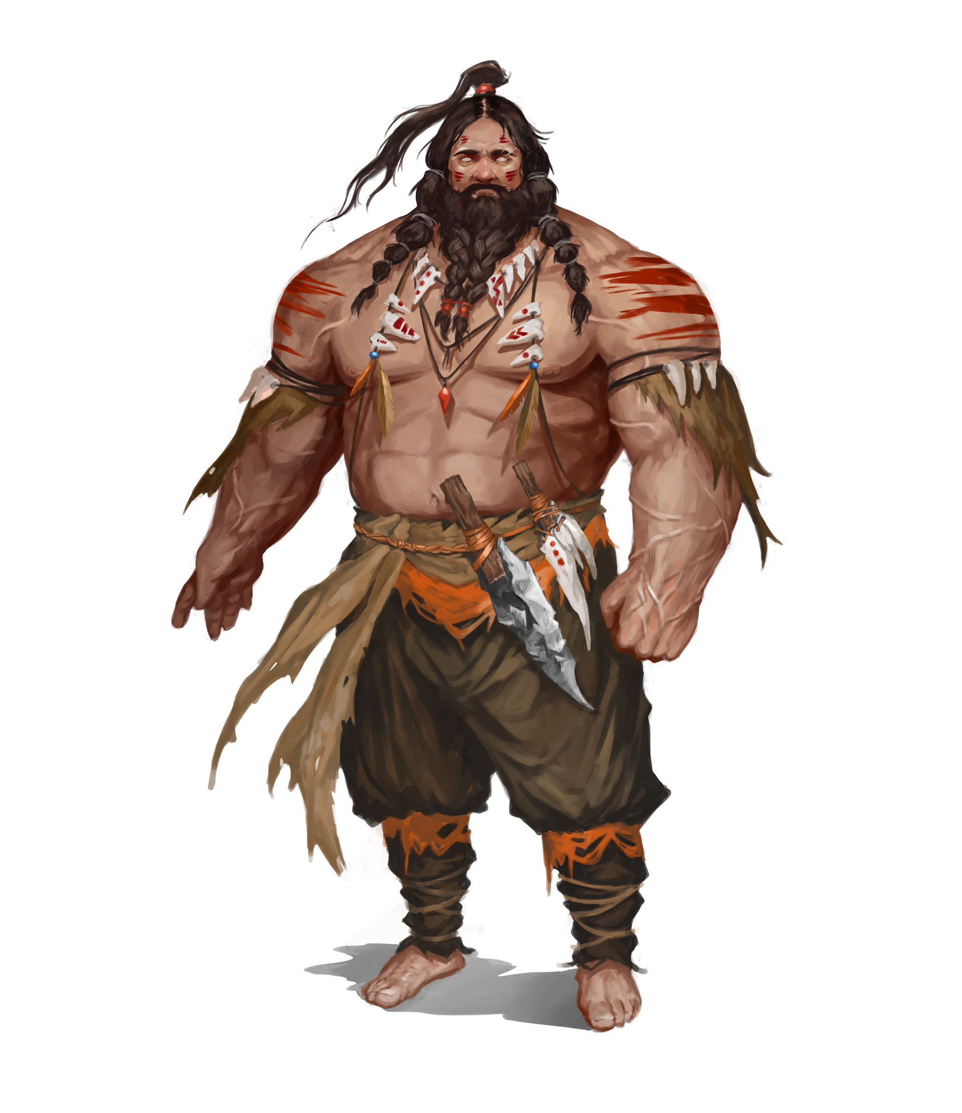 ArtStation - blind warrior