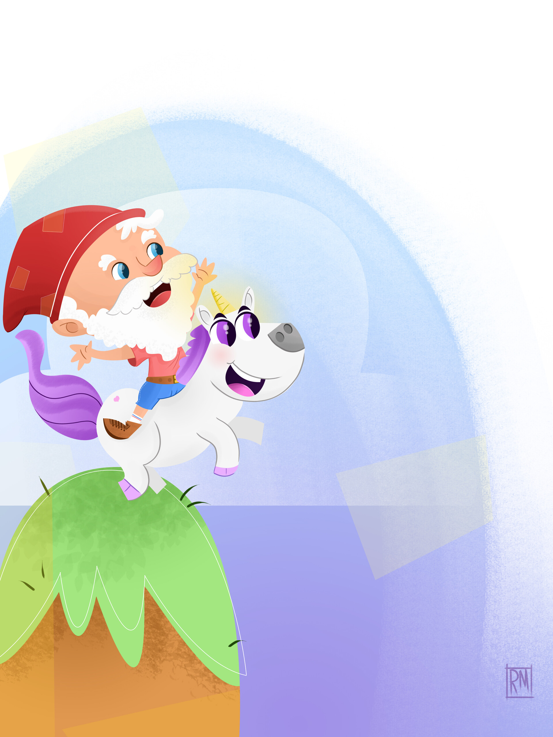 ArtStation - o guinomo do jardim