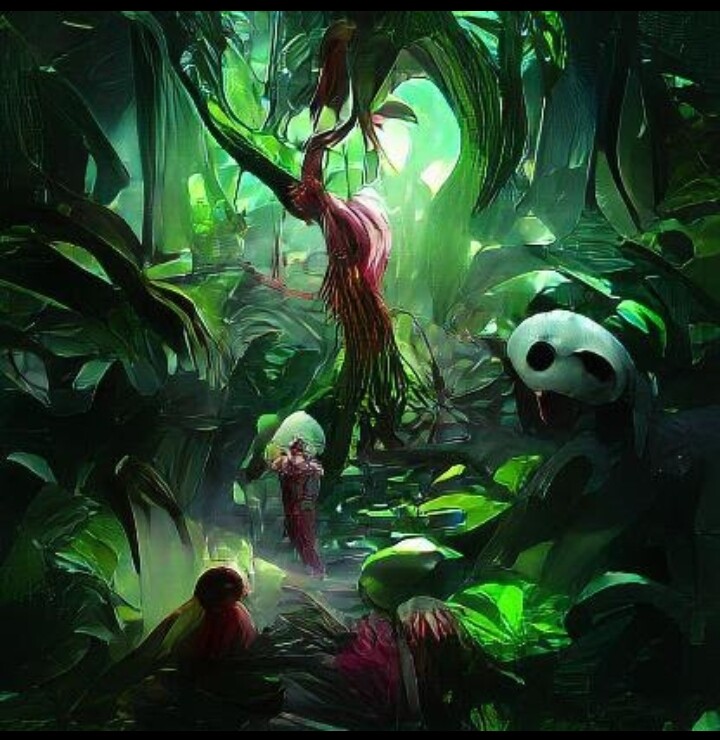 ArtStation - swampy forest