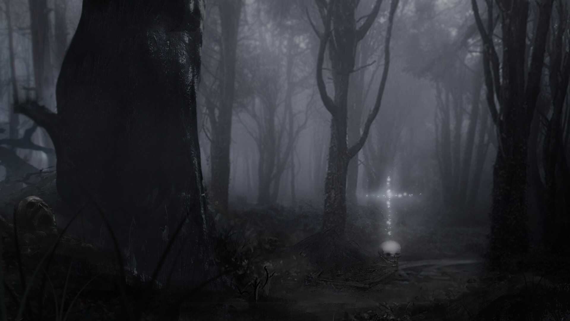 ArtStation - dead forest