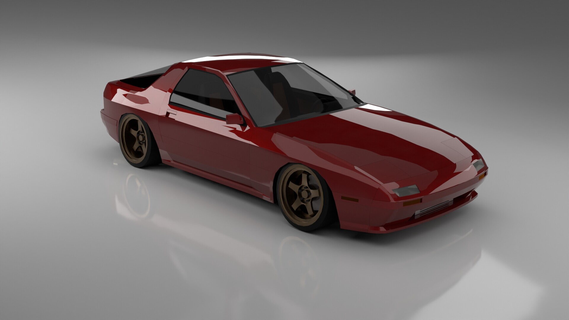 ArtStation - Mazda RX-7 (FC) Savanna
