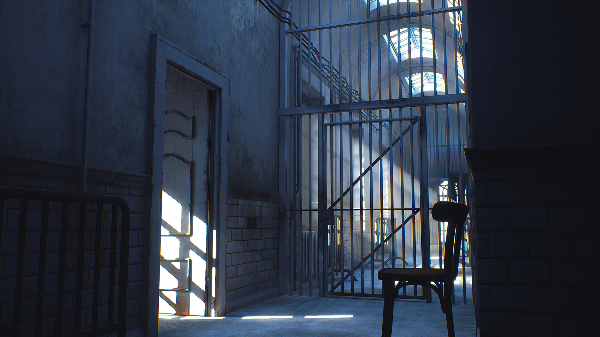 ArtStation - Asylum Hallway