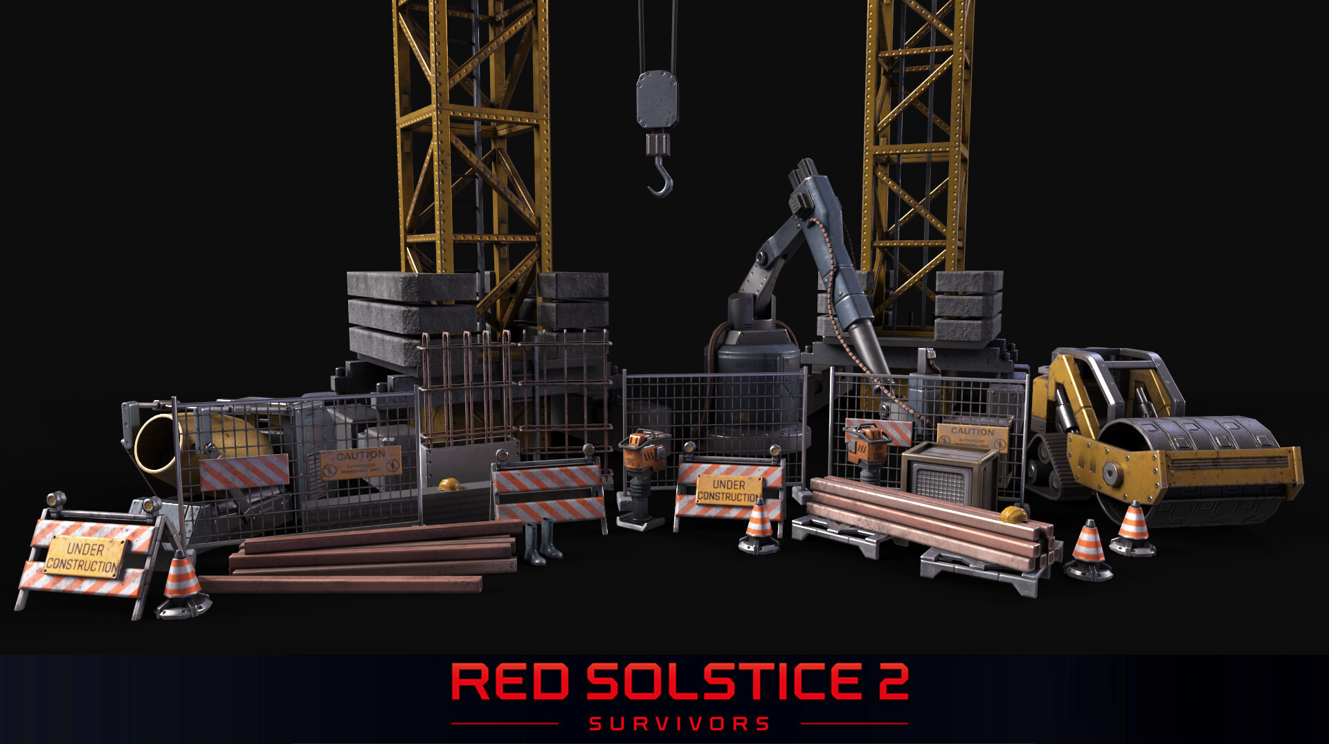 Tomislav Kiš - Sci-Fi Construction Props for The Red Solstice 2 ...