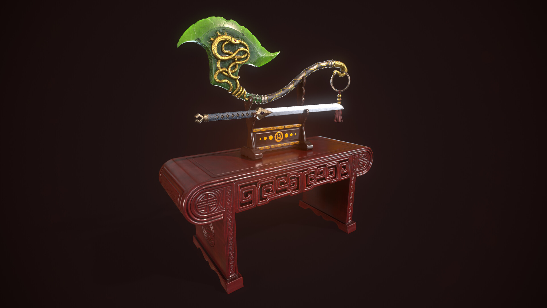 ArtStation - Ancient Chinese weapons