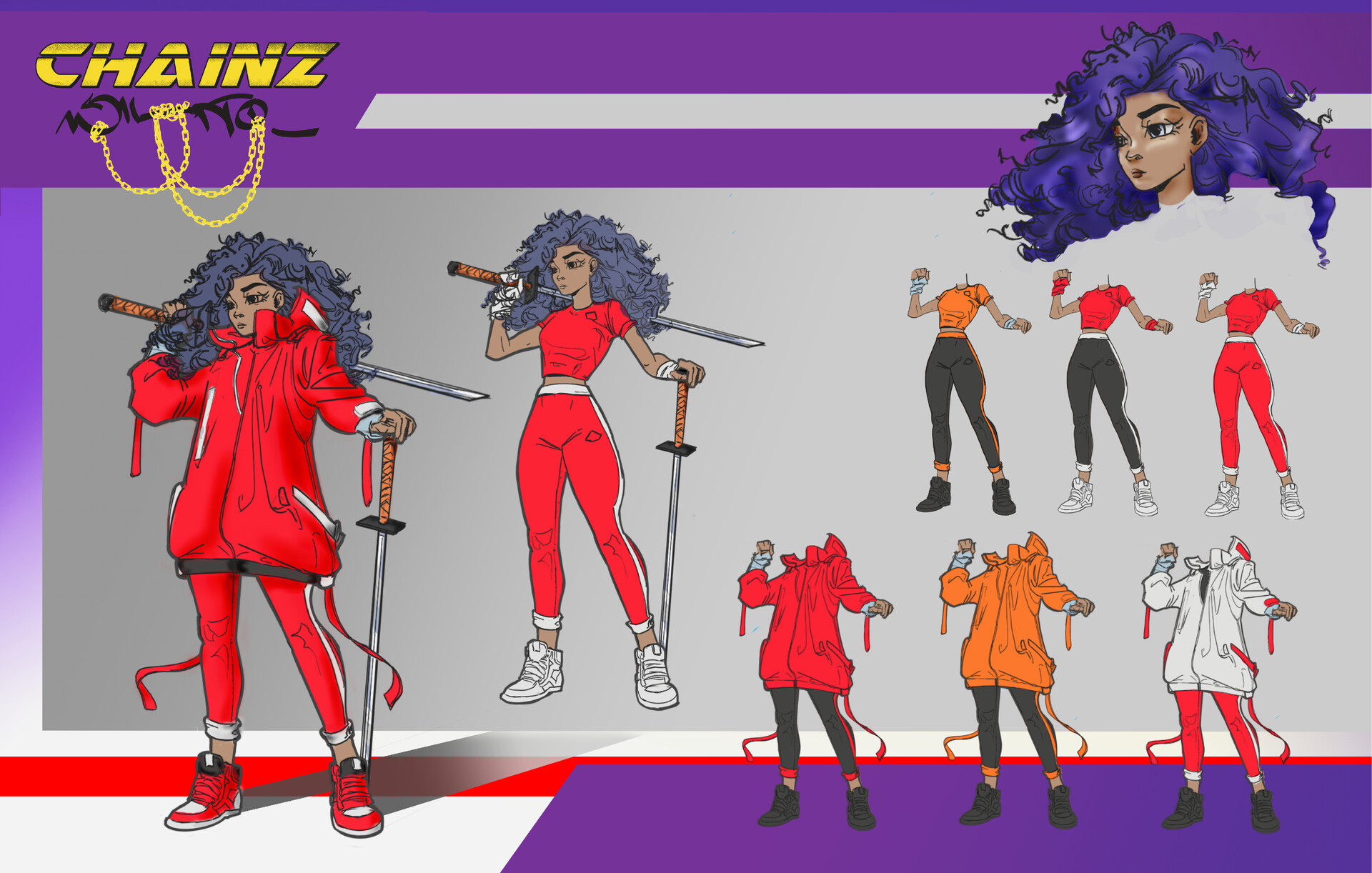 ArtStation - Chainz Character Design: Fuyuko