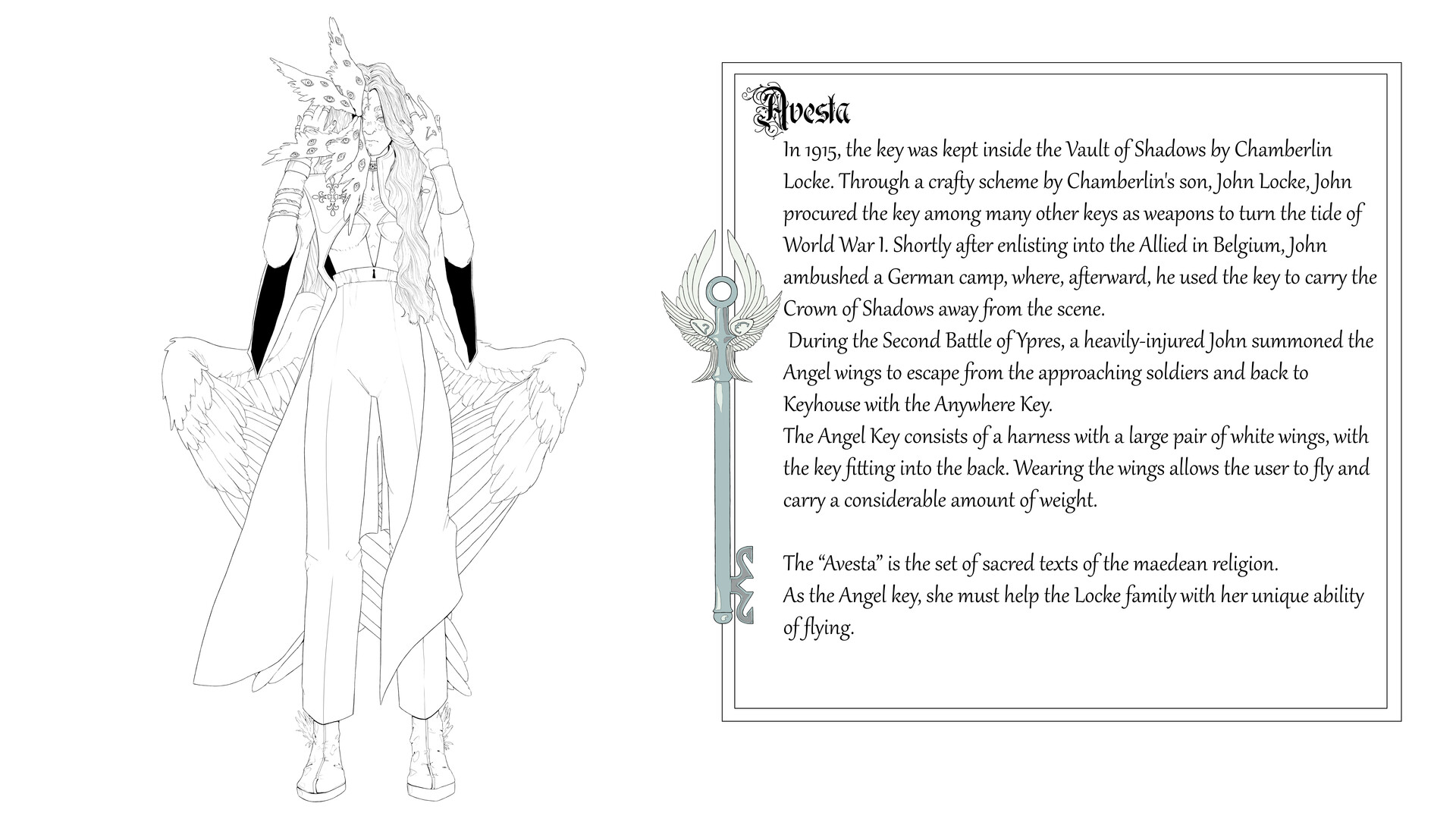 Adèle Petillot - Locke and Key Project