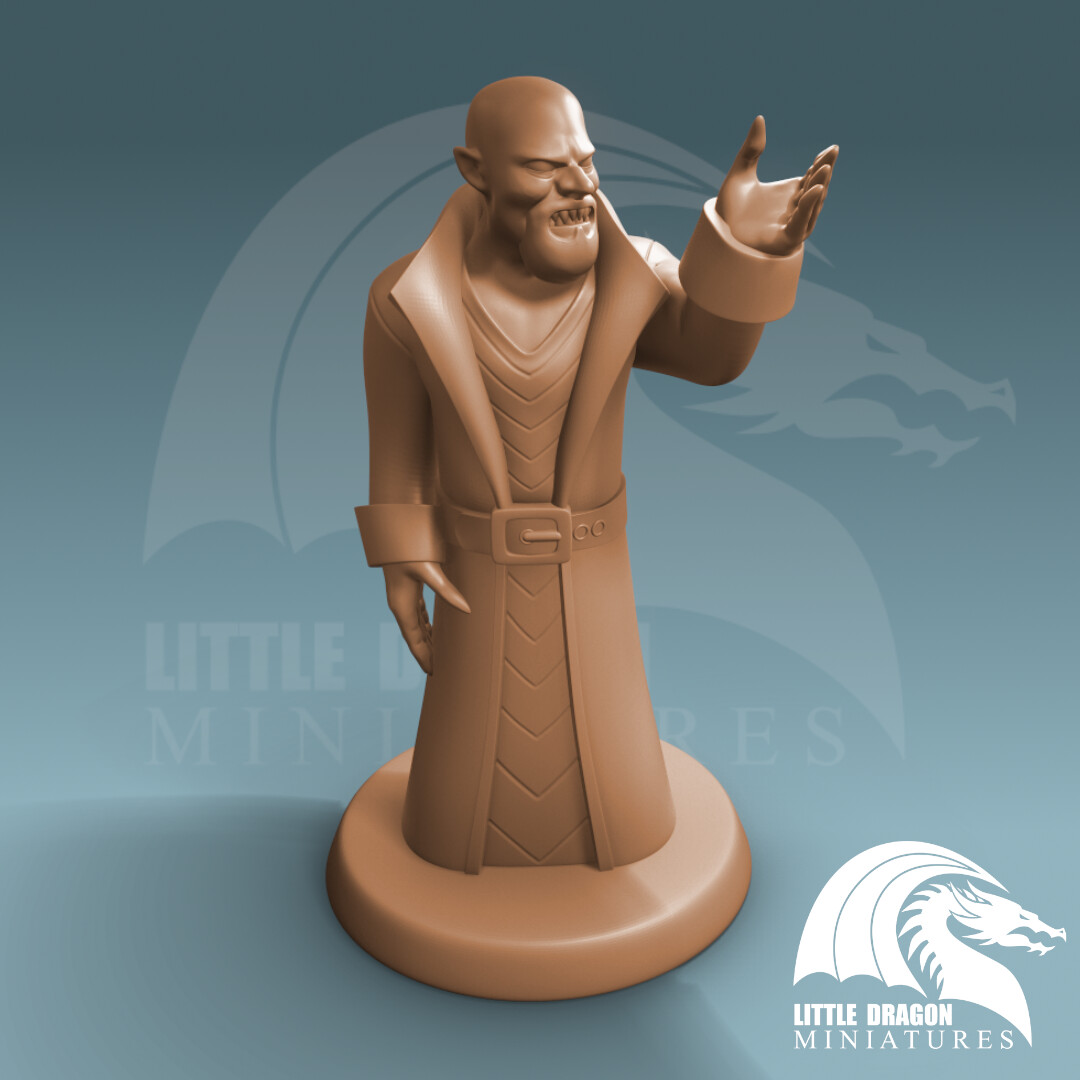 ArtStation - Necromancer Miniature