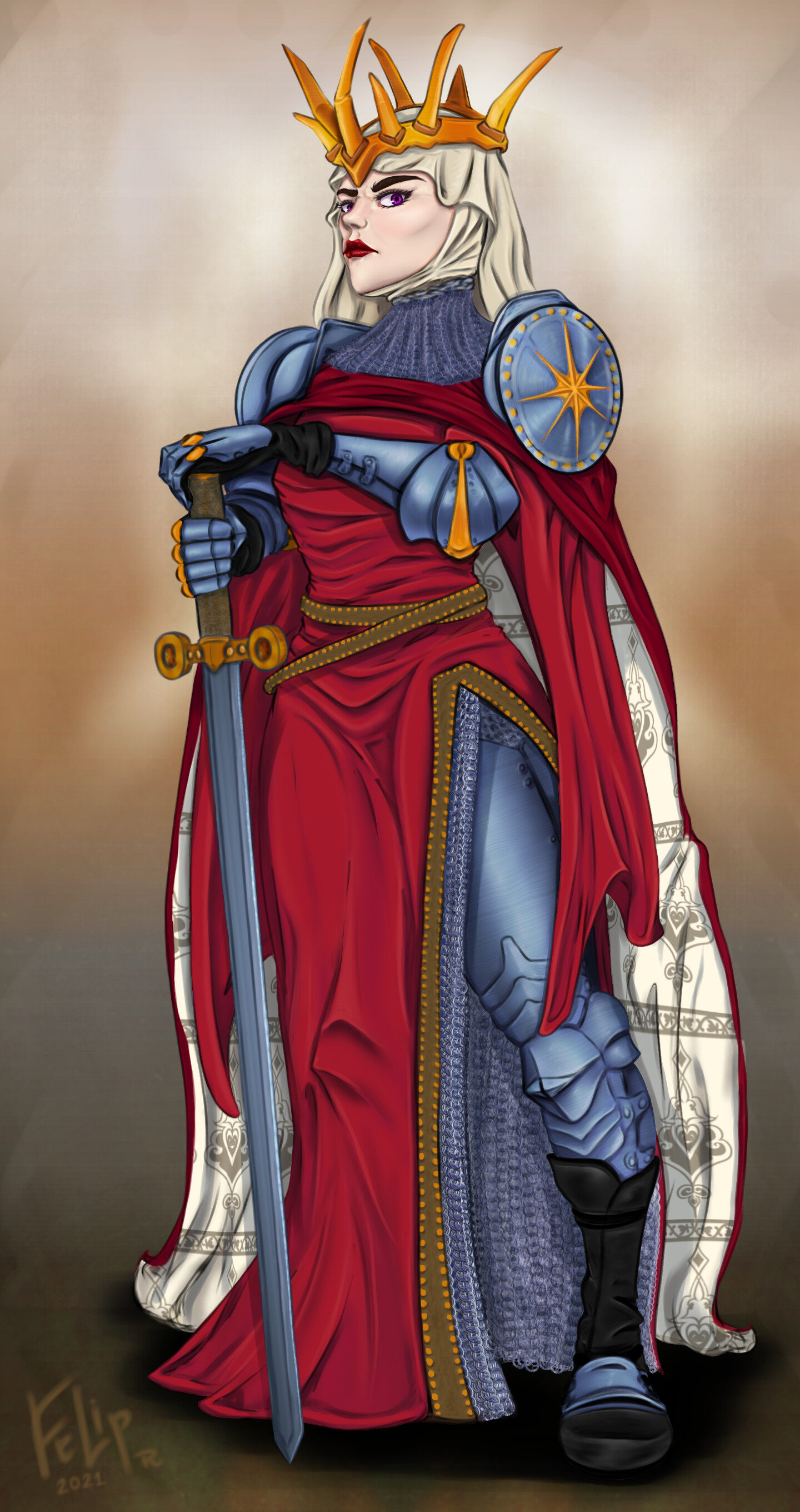 ArtStation - Warrior Queen