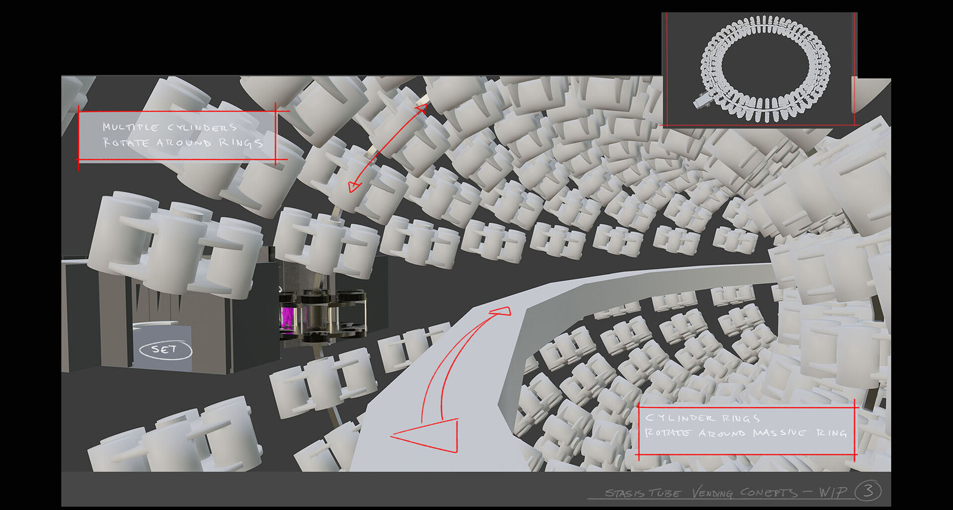 JOE COMEAU CONCEPT ART - Star Trek: Picard - Season 2 - Jurati's Lab