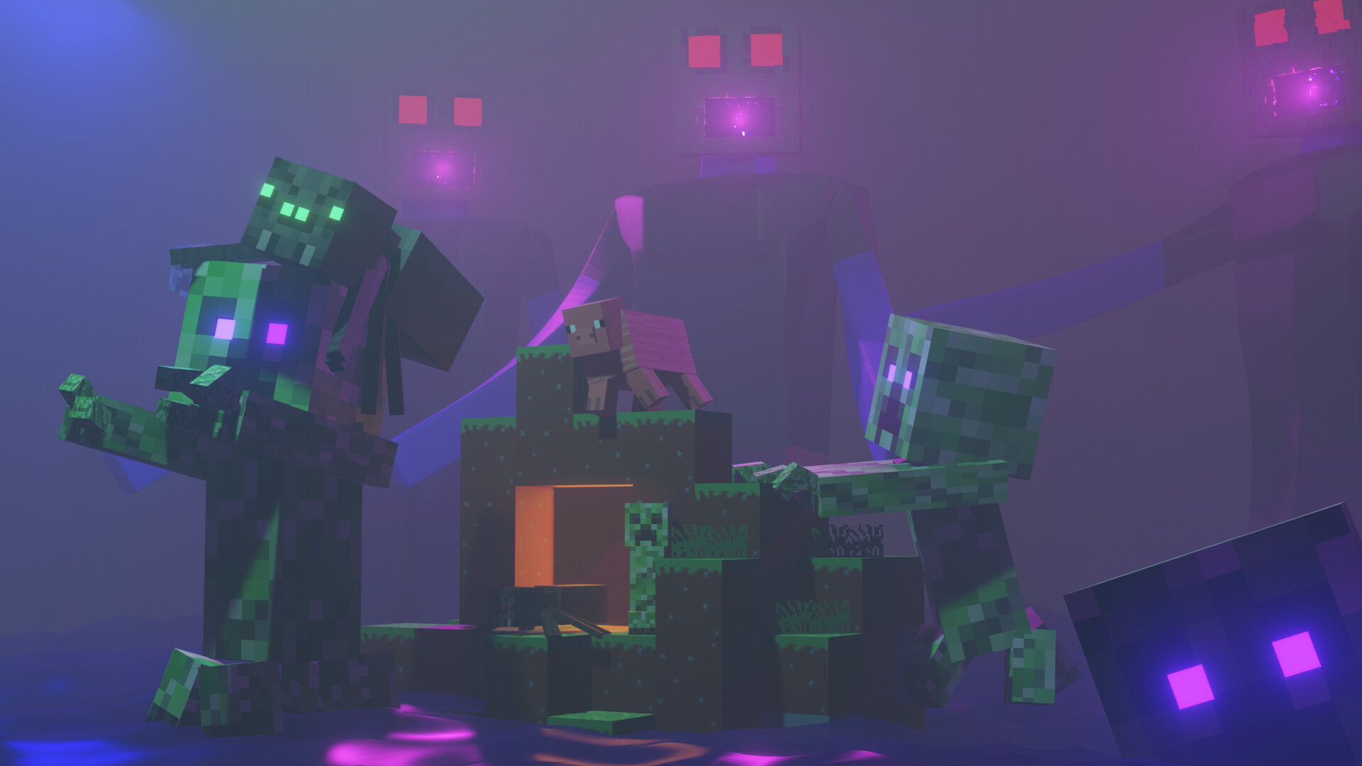 ArtStation - Minecraft Fanart