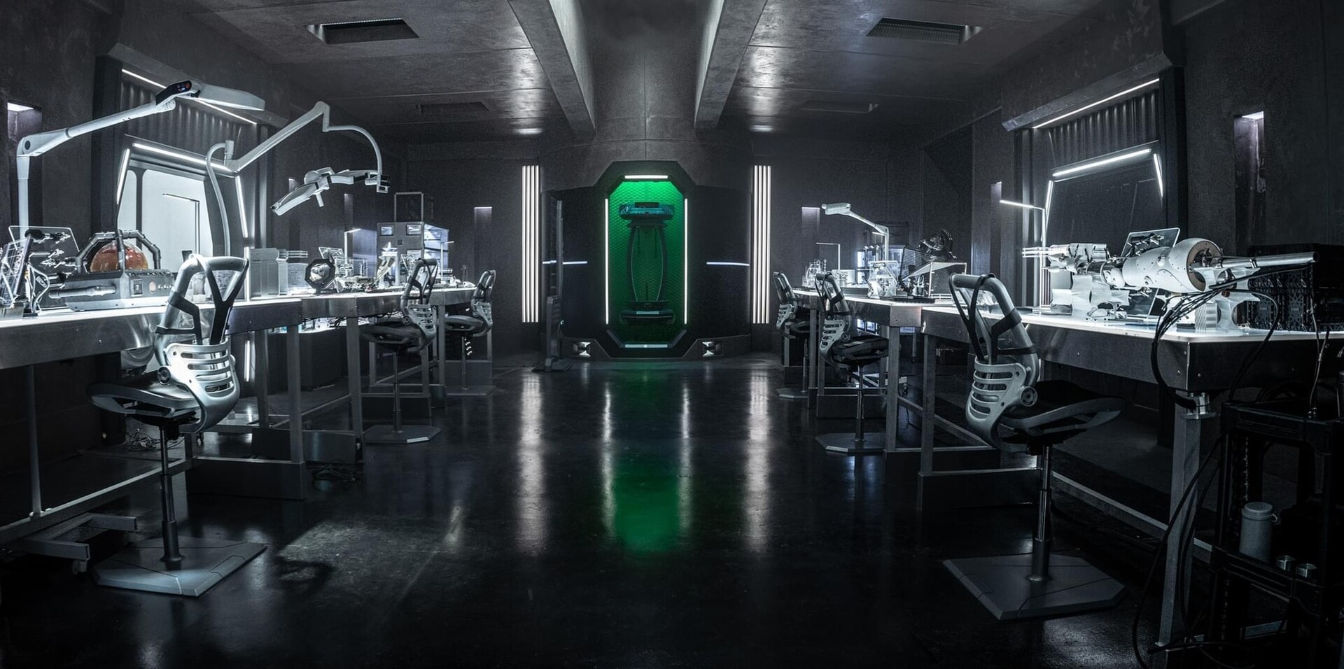 JOE COMEAU CONCEPT ART - Star Trek: Picard - Season 2 - Jurati's Lab