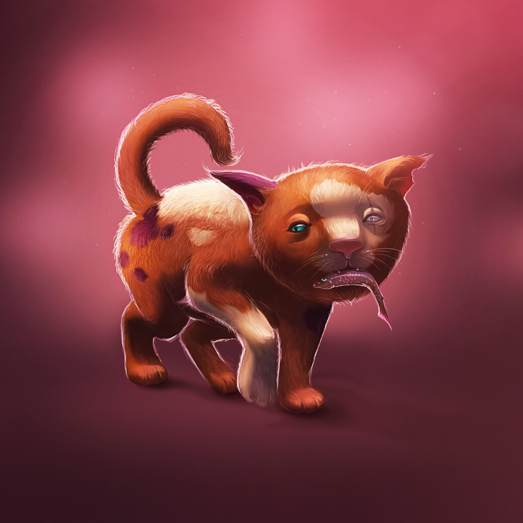 ArtStation - Kitty cat