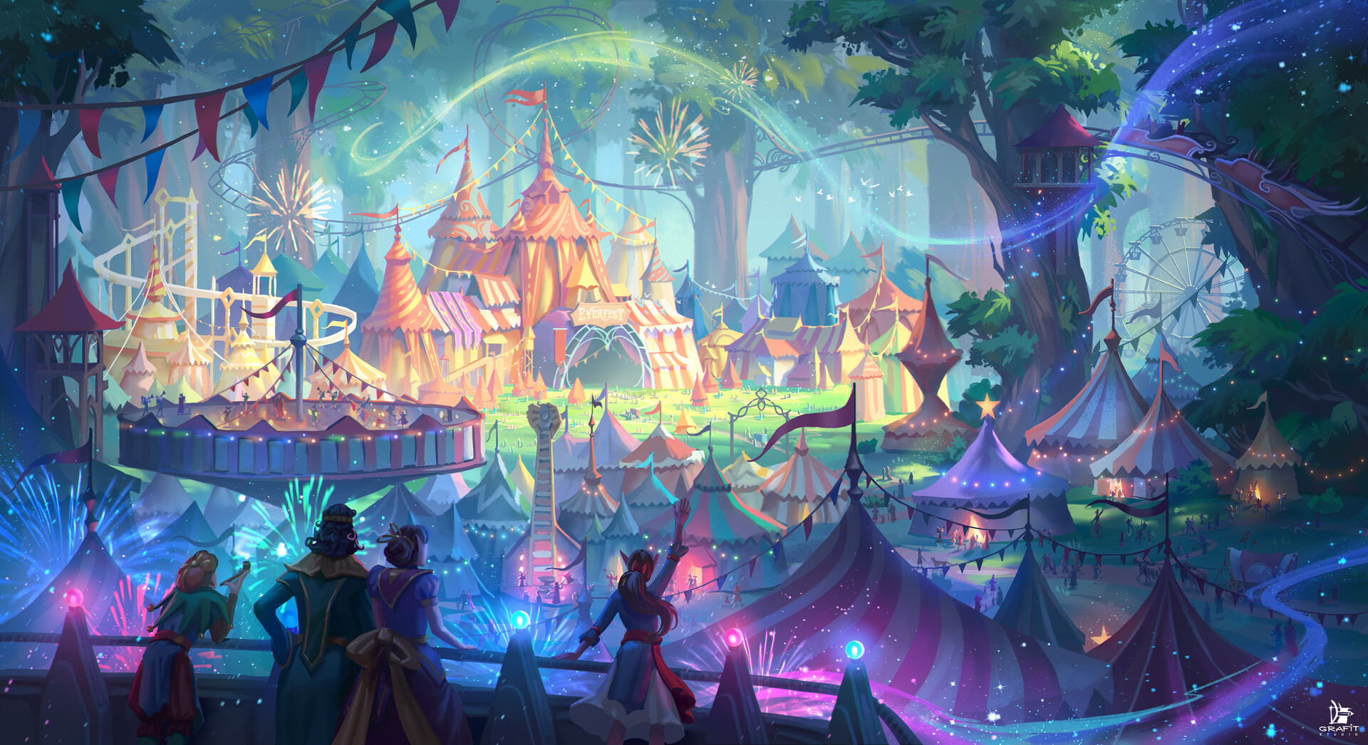 ArtStation - Everfest Carnival
