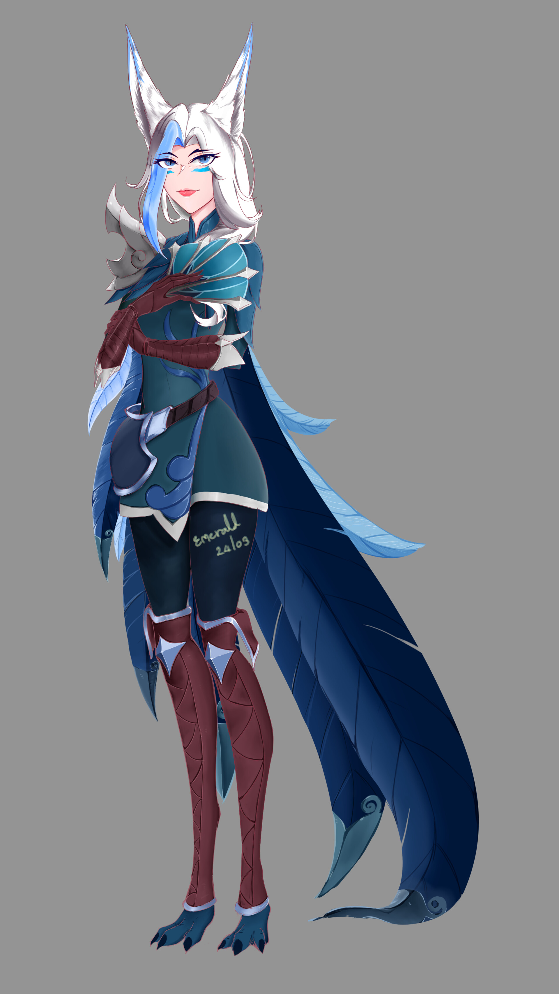 ArtStation - SSG Xayah Fanart