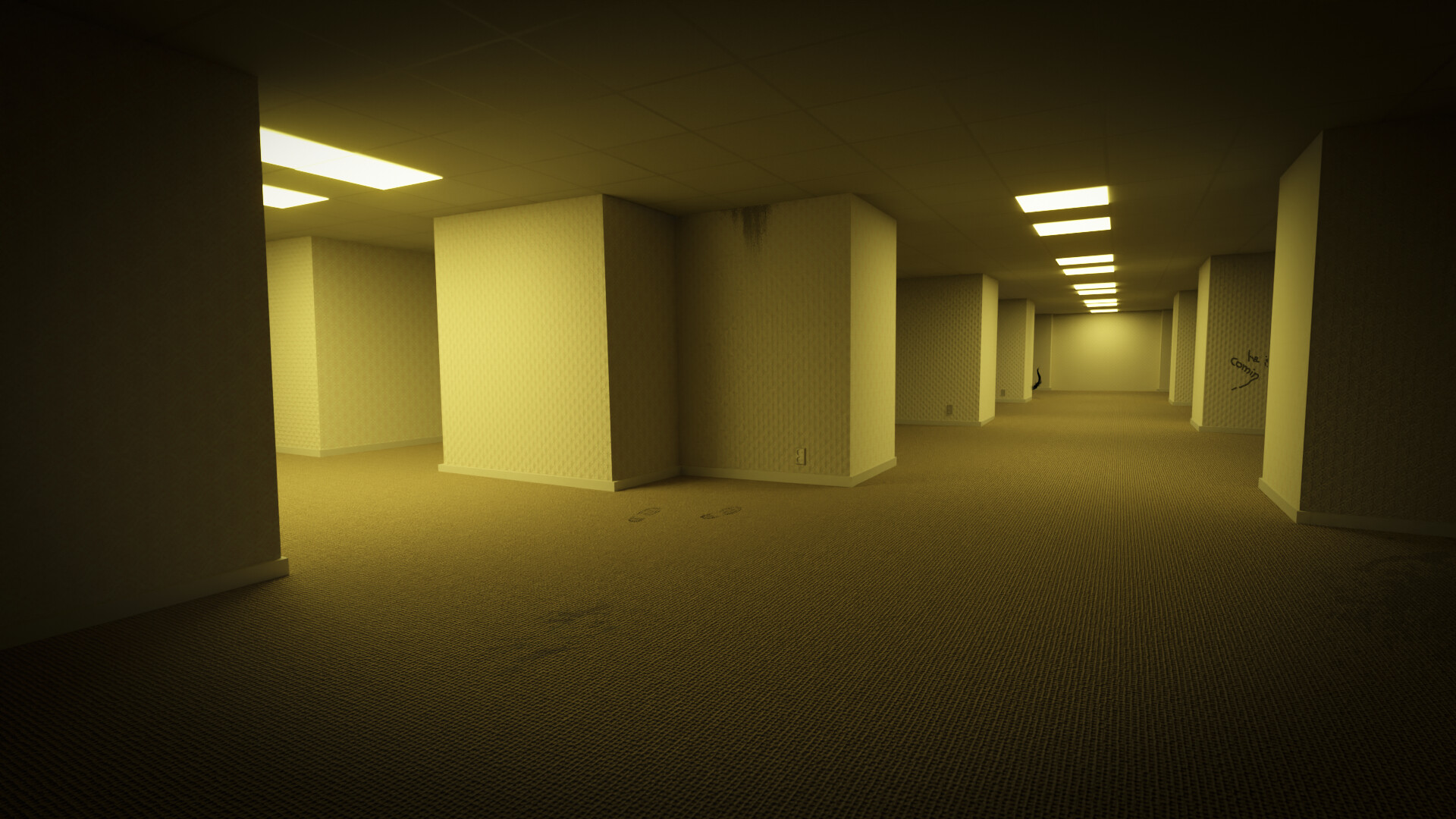 ArtStation - Backrooms 3D artwork