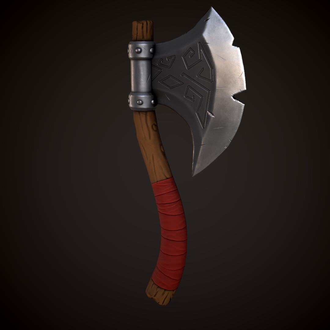 ArtStation - Stylized Axe