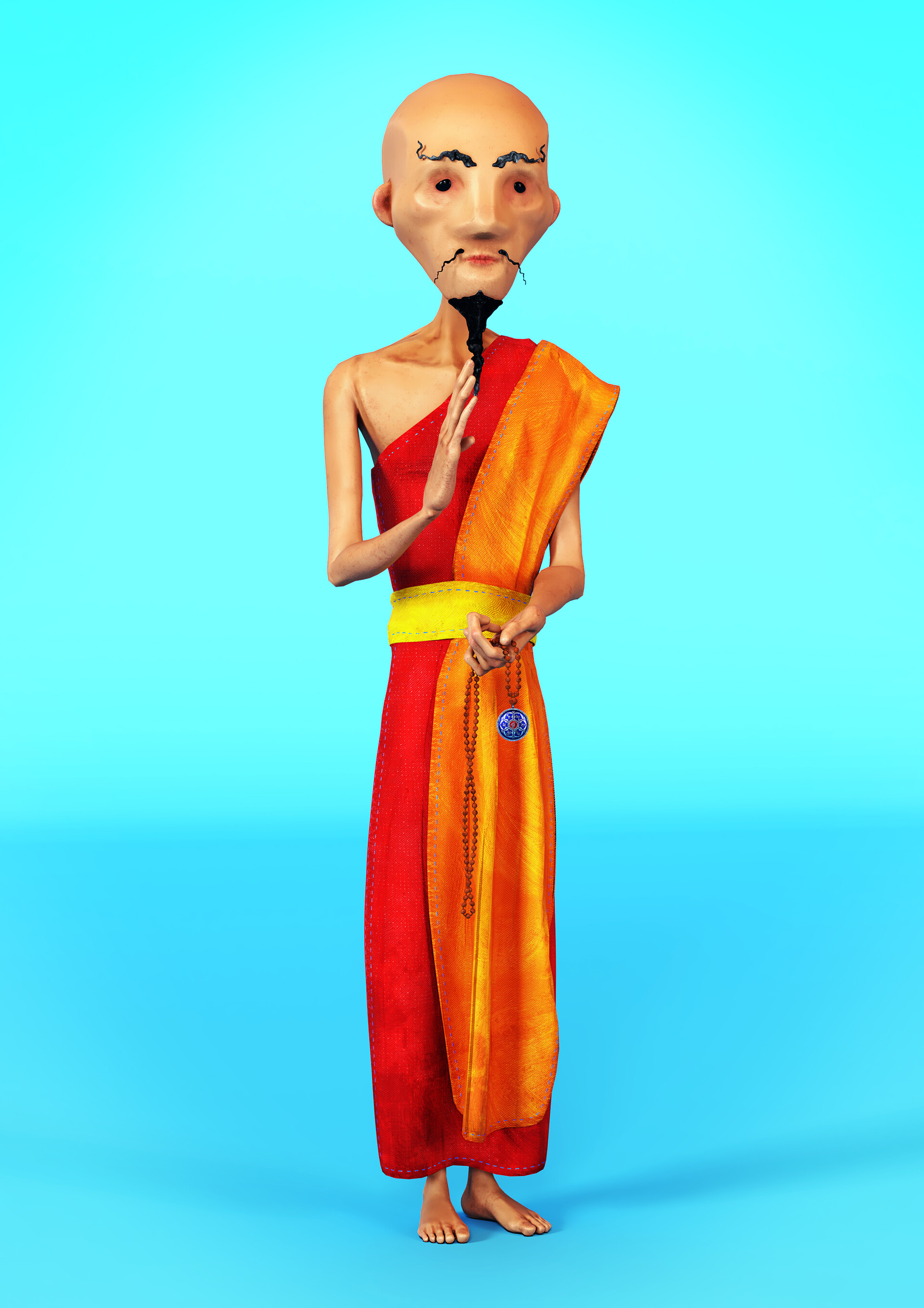 ArtStation - Monk
