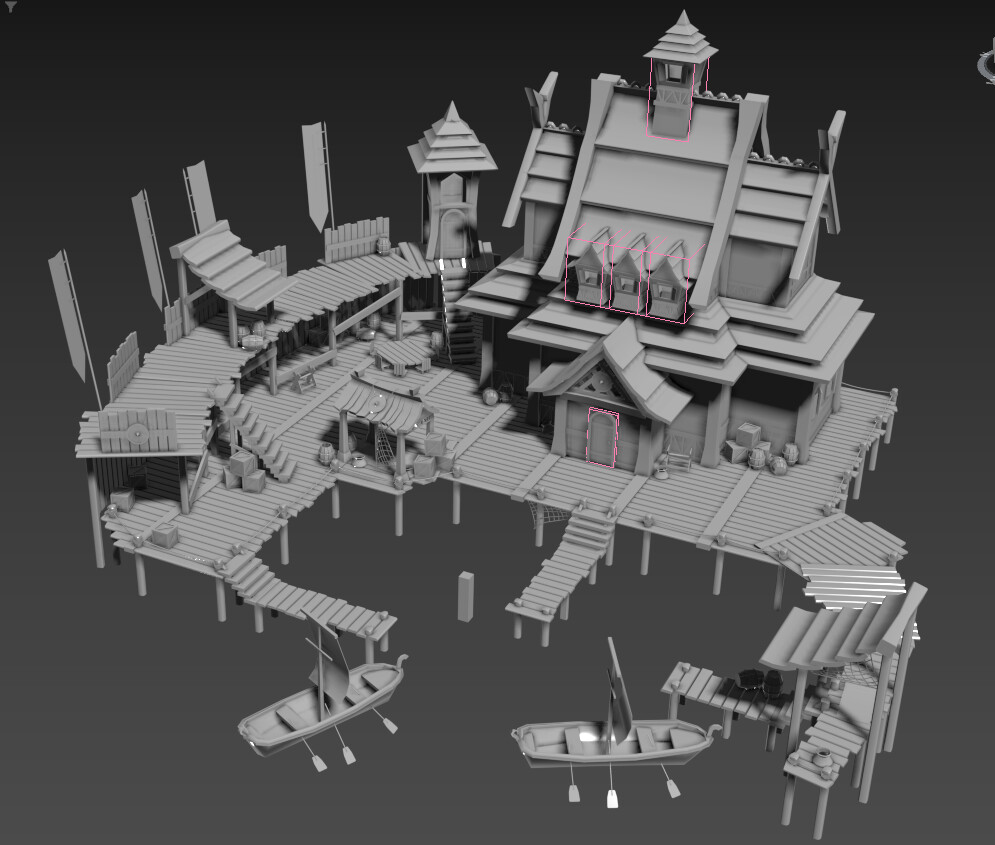 ArtStation - Floating base