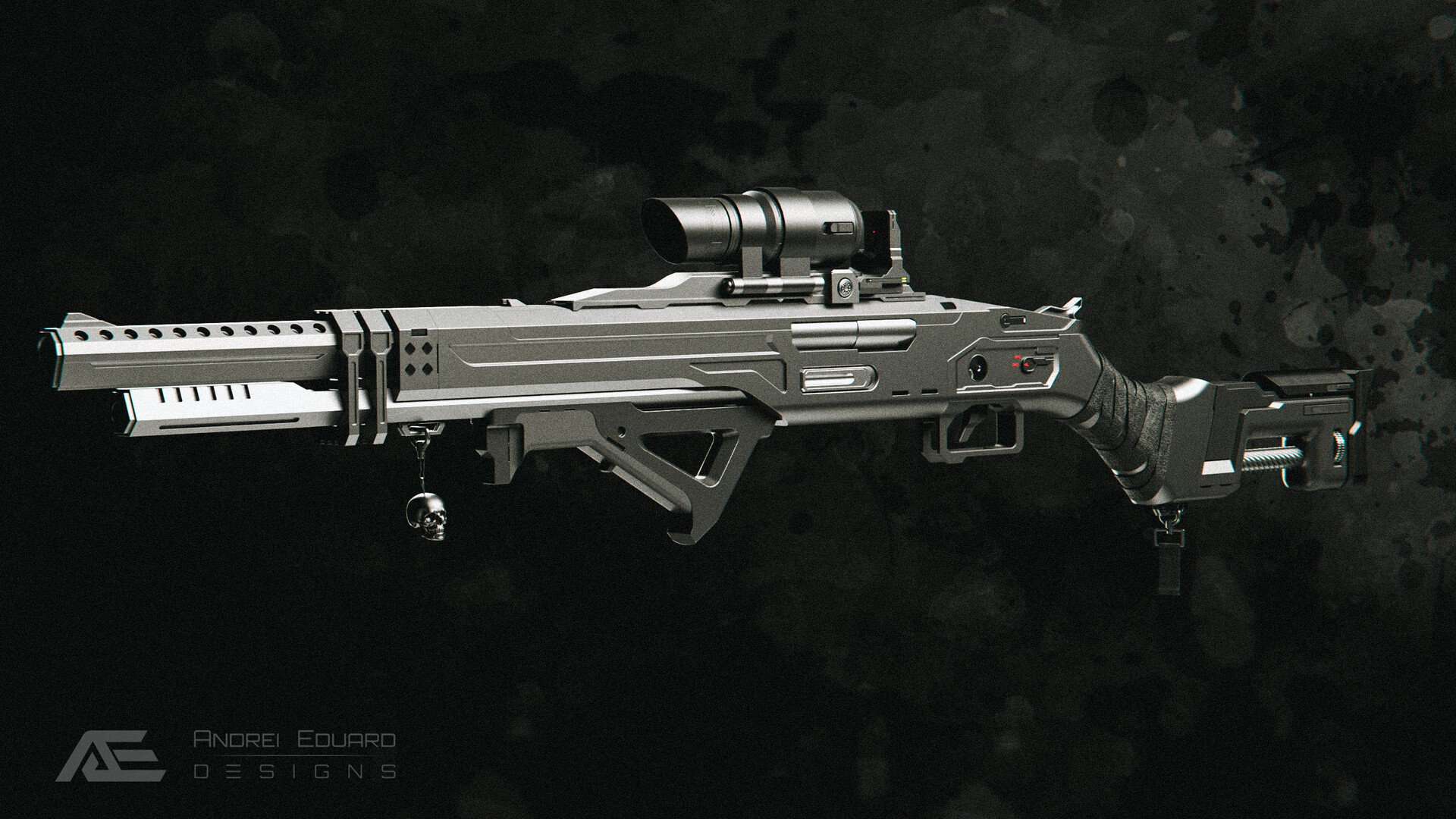 Andrei Eduard - Marksman Rifle Weapon Concept