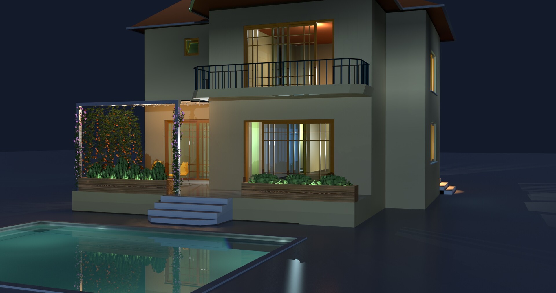 ArtStation - villa and rooms