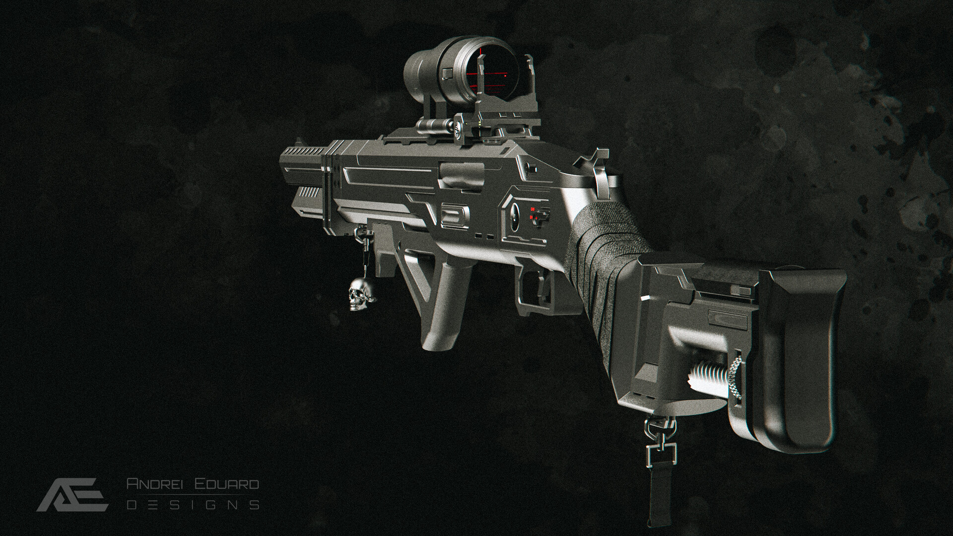 Andrei Eduard - Marksman Rifle Weapon Concept