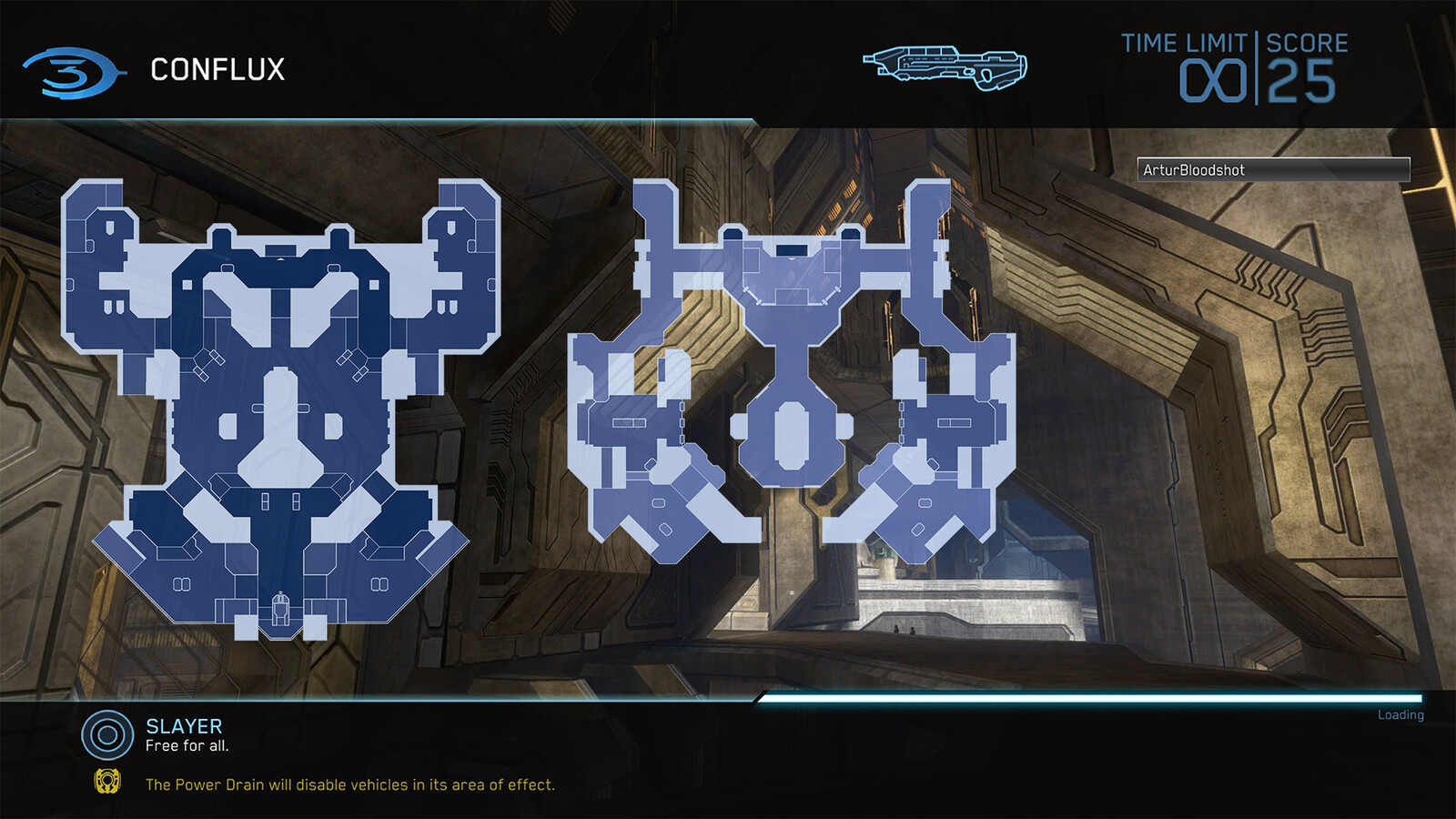 Arturo Pérez - CONFLUX - MAP LAYOUT - HALO MCC