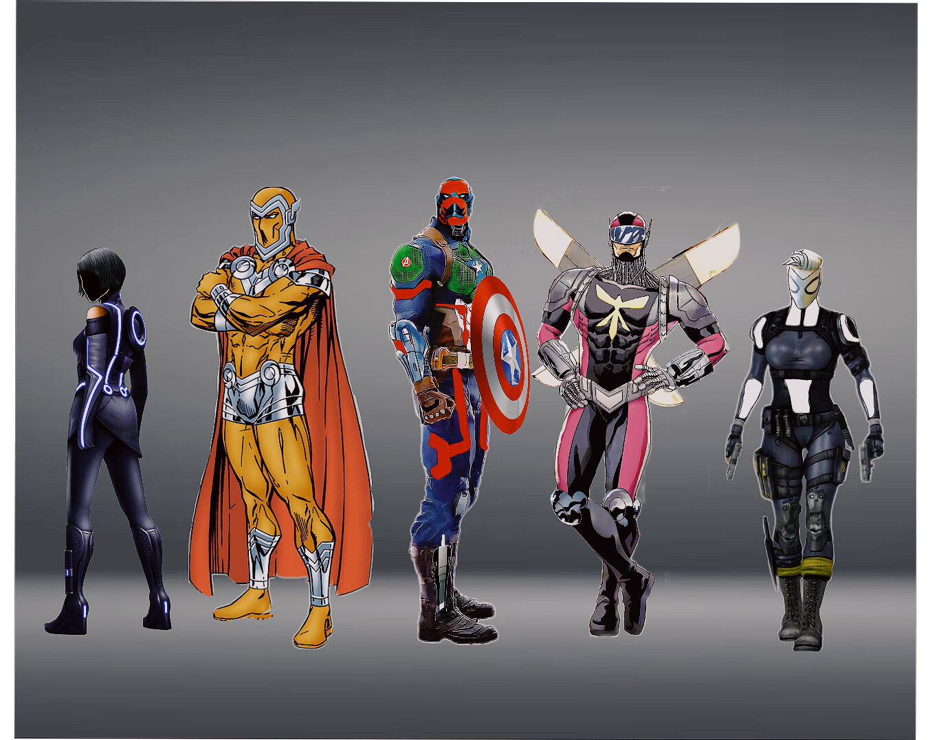 ArtStation - wolf Avengers 🐺