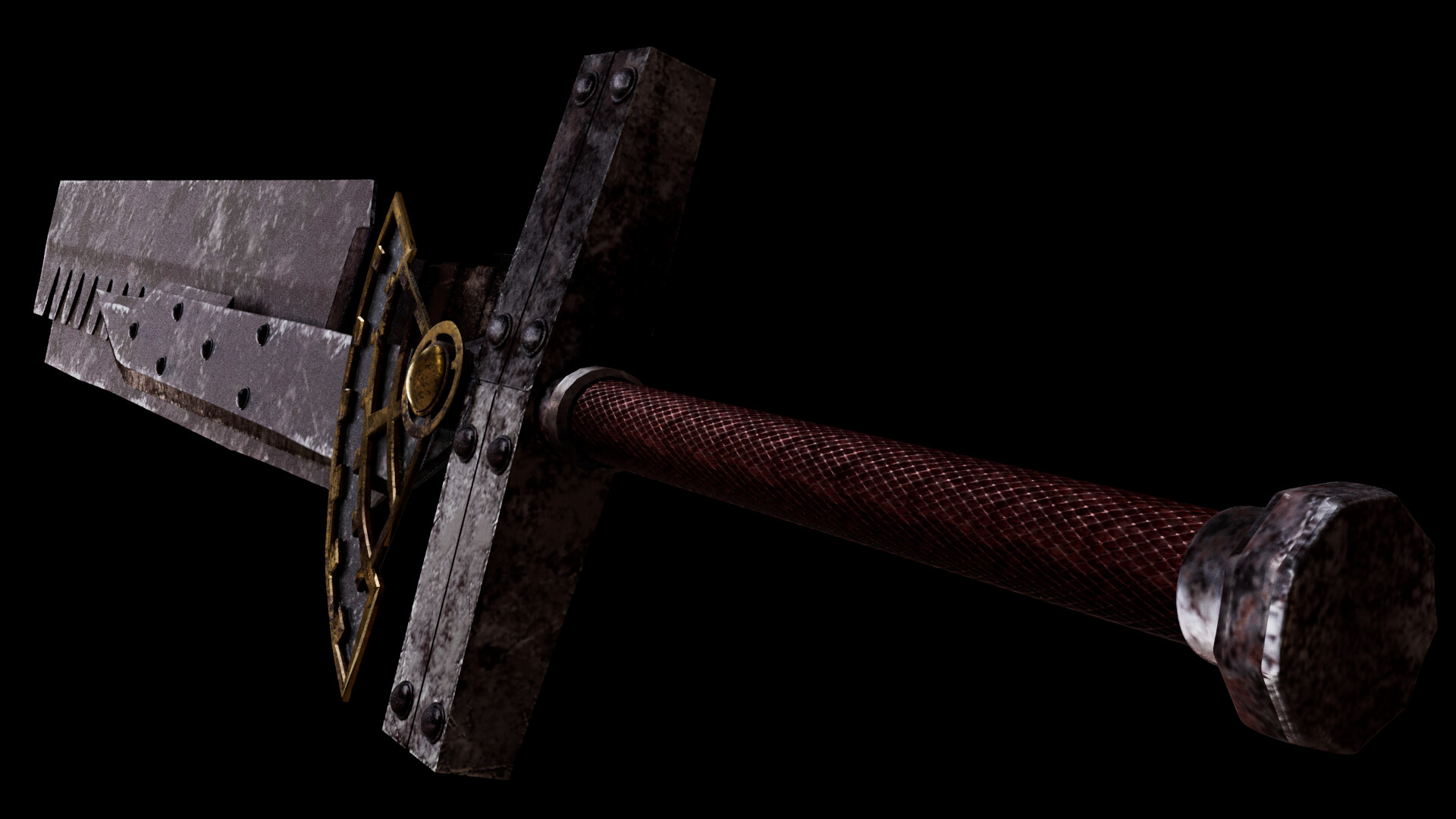 ArtStation - Advent Children Weapon Fanart